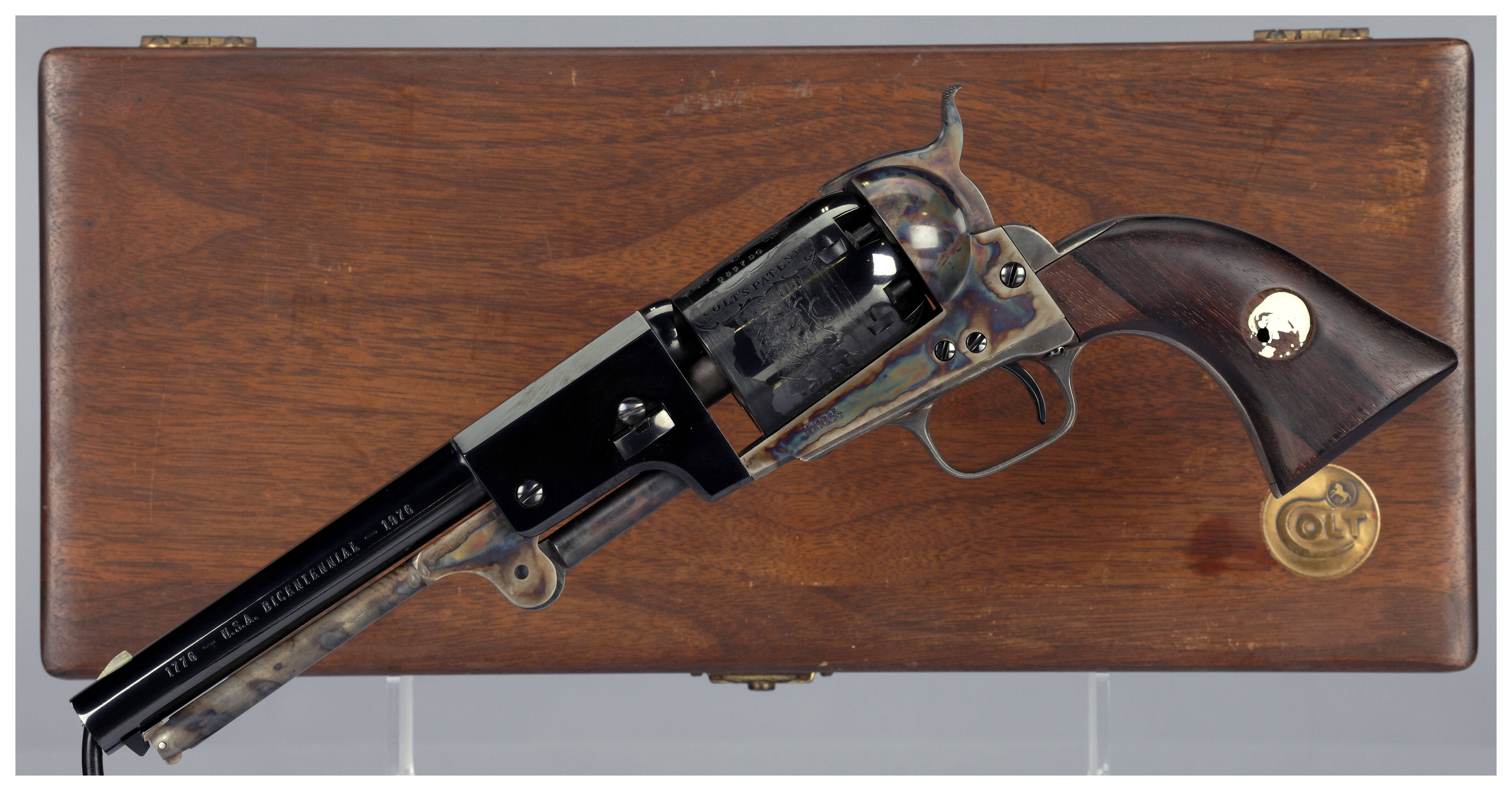 Colt Third Model Dragoon Percussion Revolver with Case | Rock Island ...