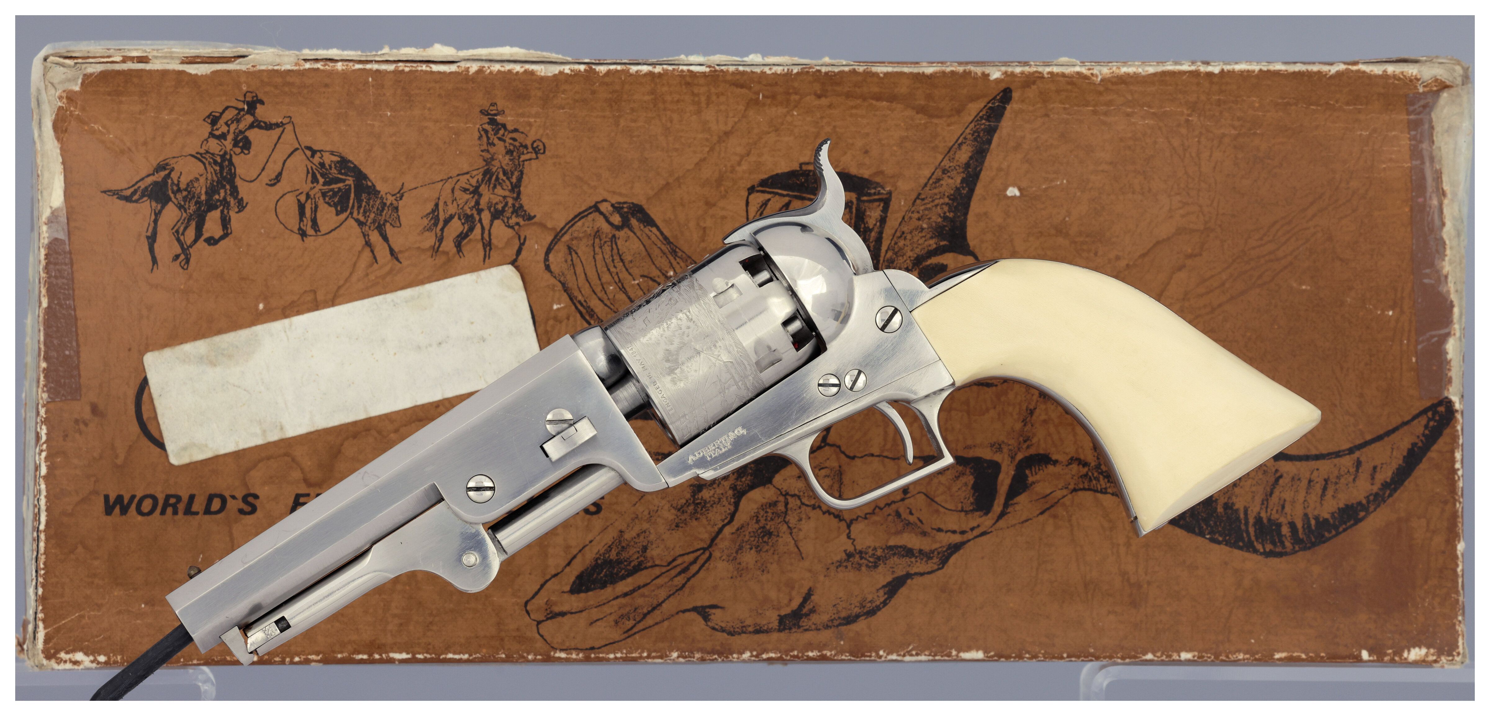 Uberti Sheriff's Model Percussion Revolver with Box | Rock Island Auction