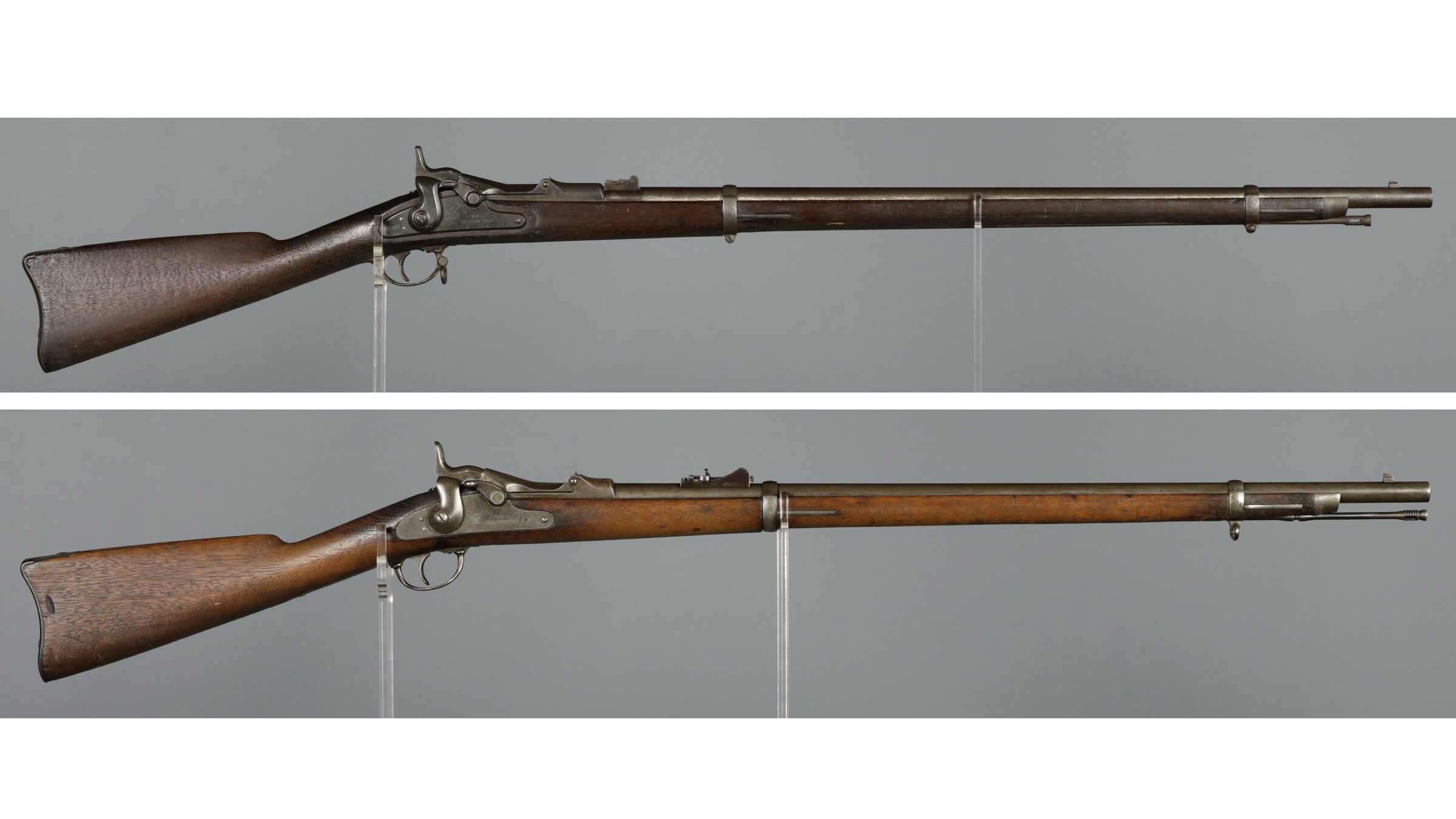 Two U.S. Springfield Trapdoor Rifles | Rock Island Auction