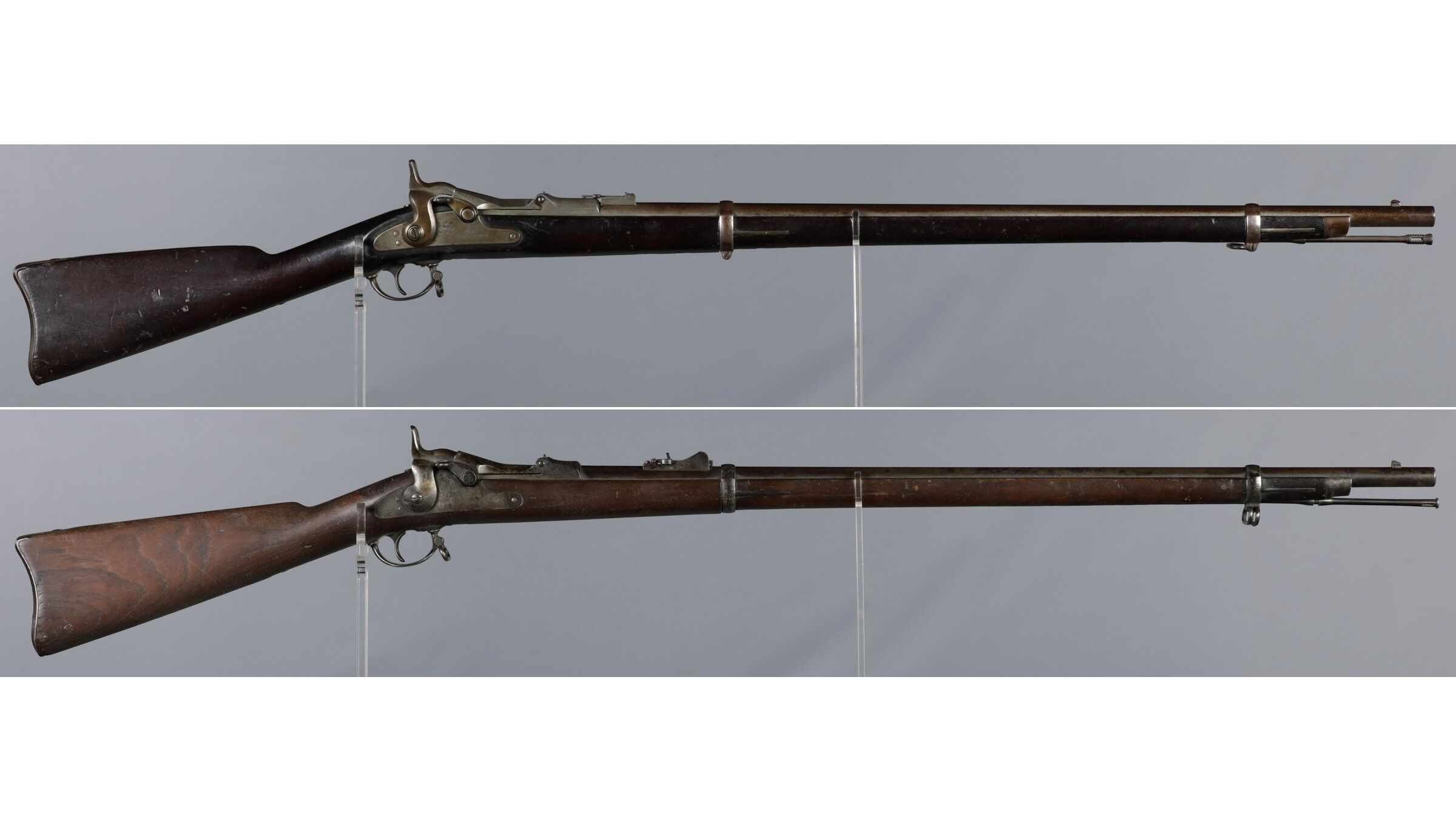 Two U.S. Springfield Trapdoor Rifles | Rock Island Auction