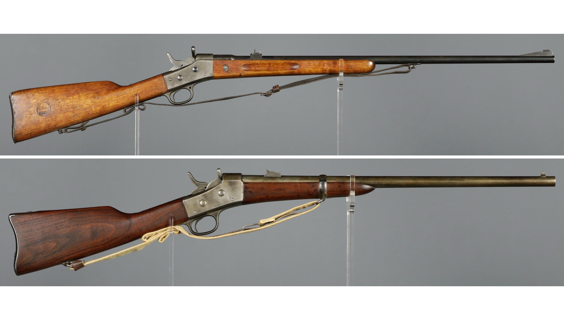 Two Rolling Block Rifles | Rock Island Auction