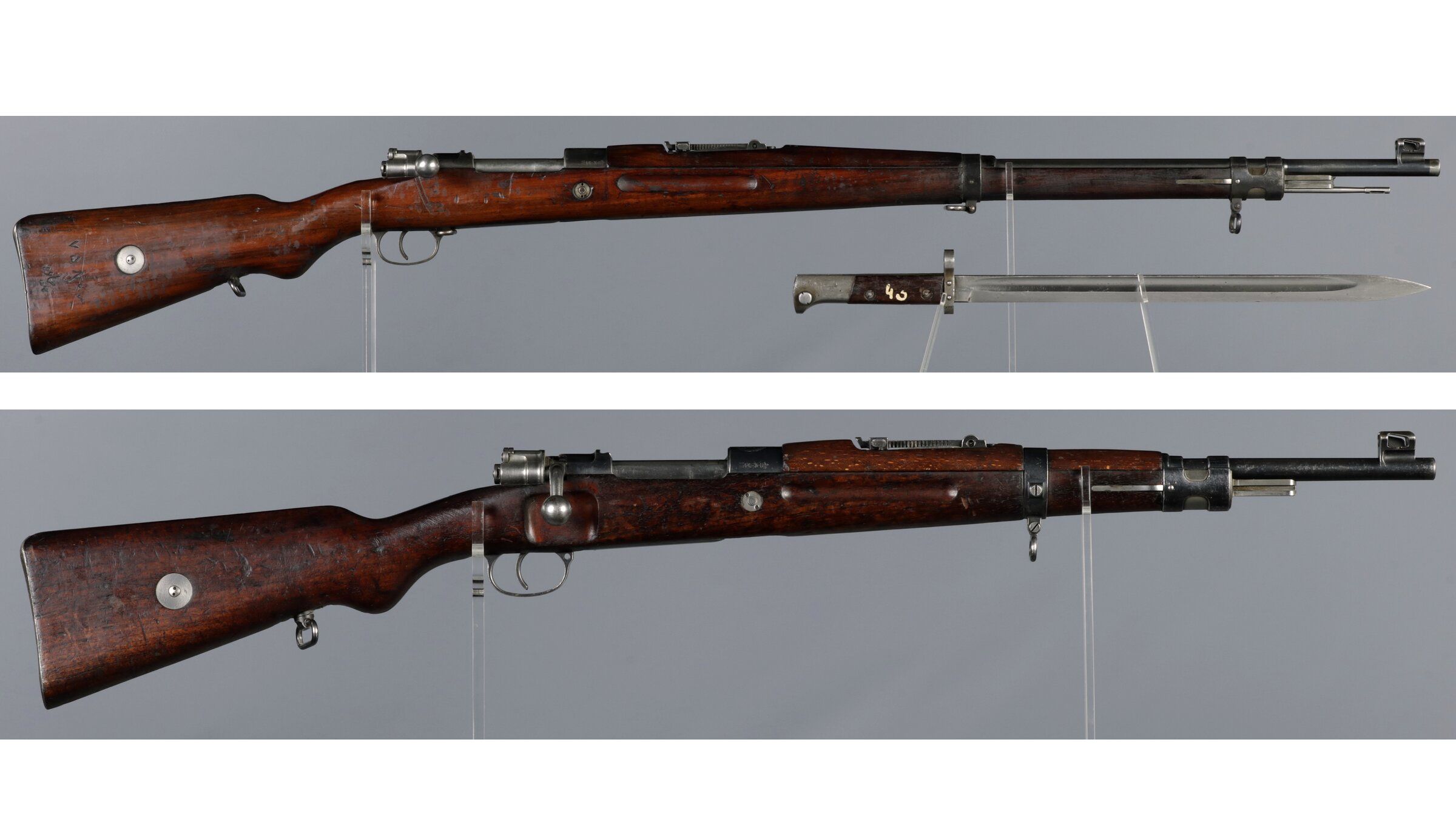 Two Persian Contract Brno Model 98 Bolt Action Long Guns | Rock Island ...