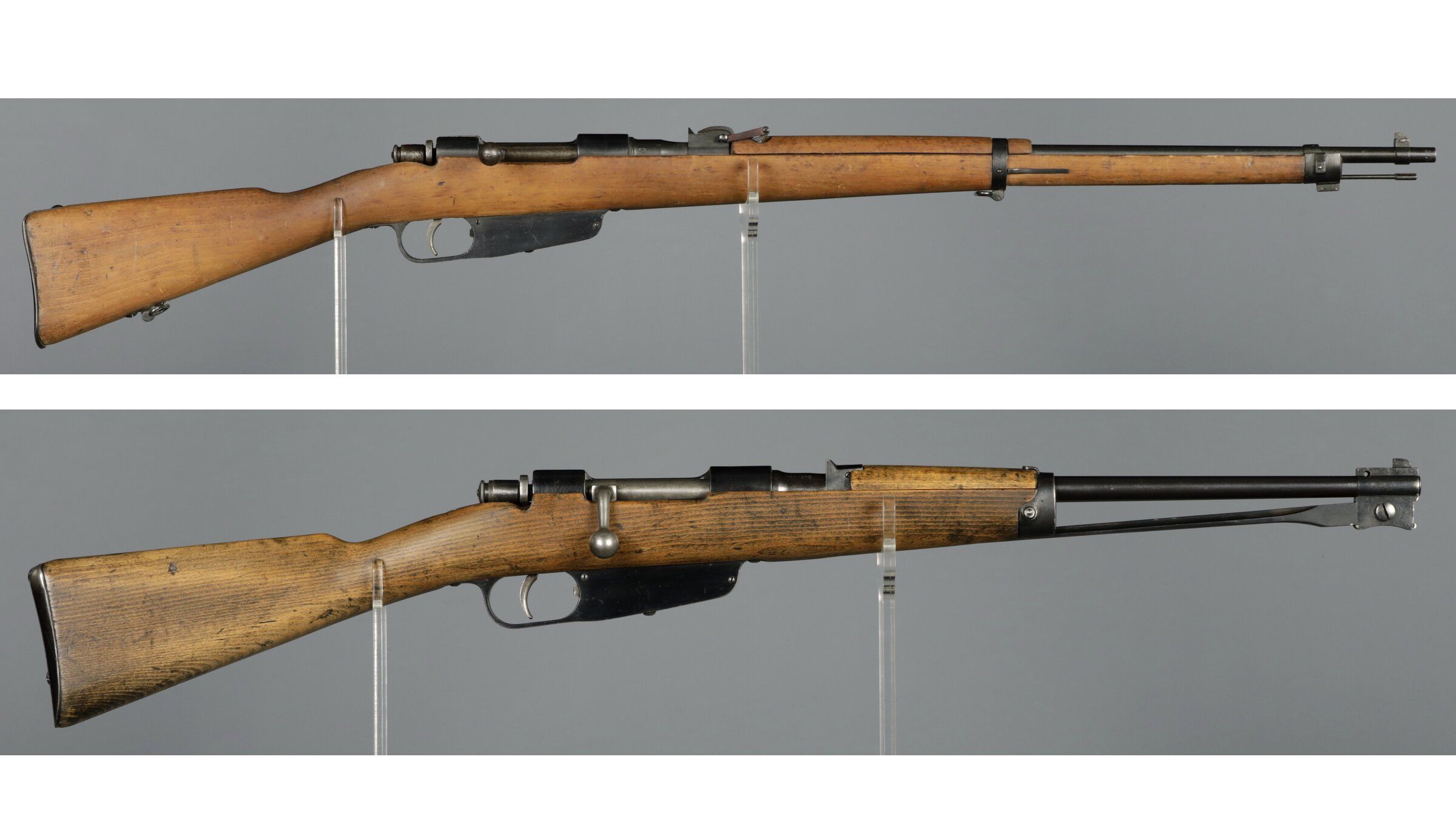 Two Italian Carcano Bolt Action Rifles | Rock Island Auction