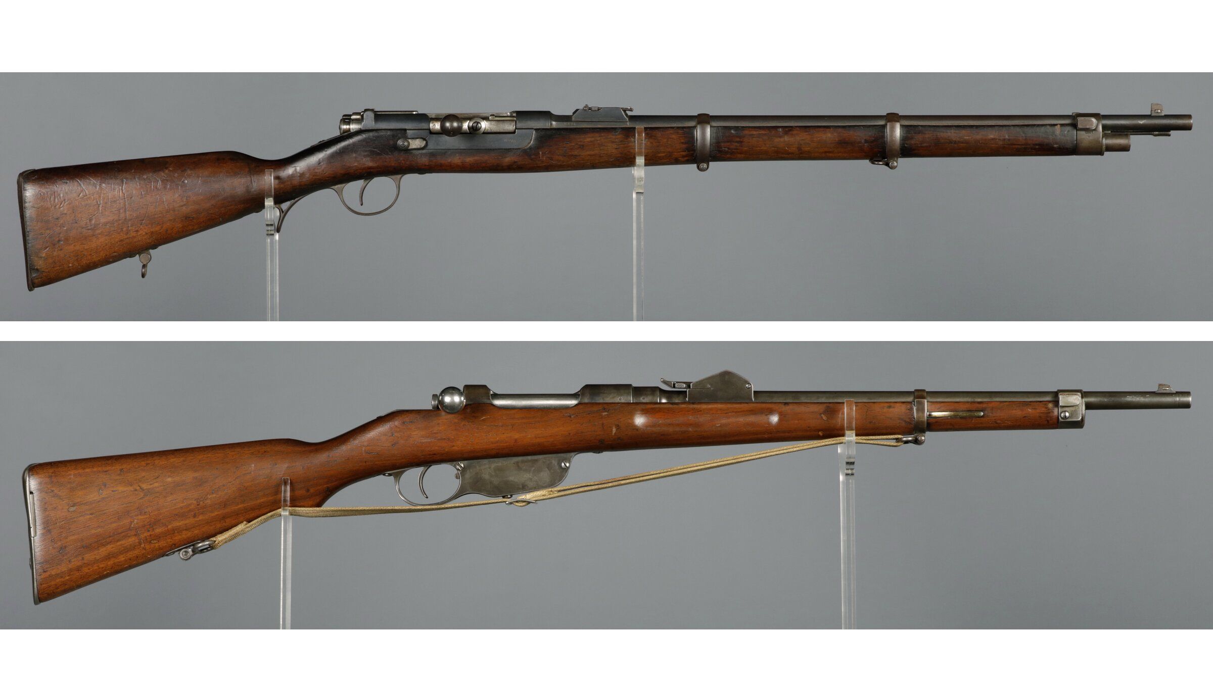 Two Austrian Steyr Bolt Action Rifles | Rock Island Auction