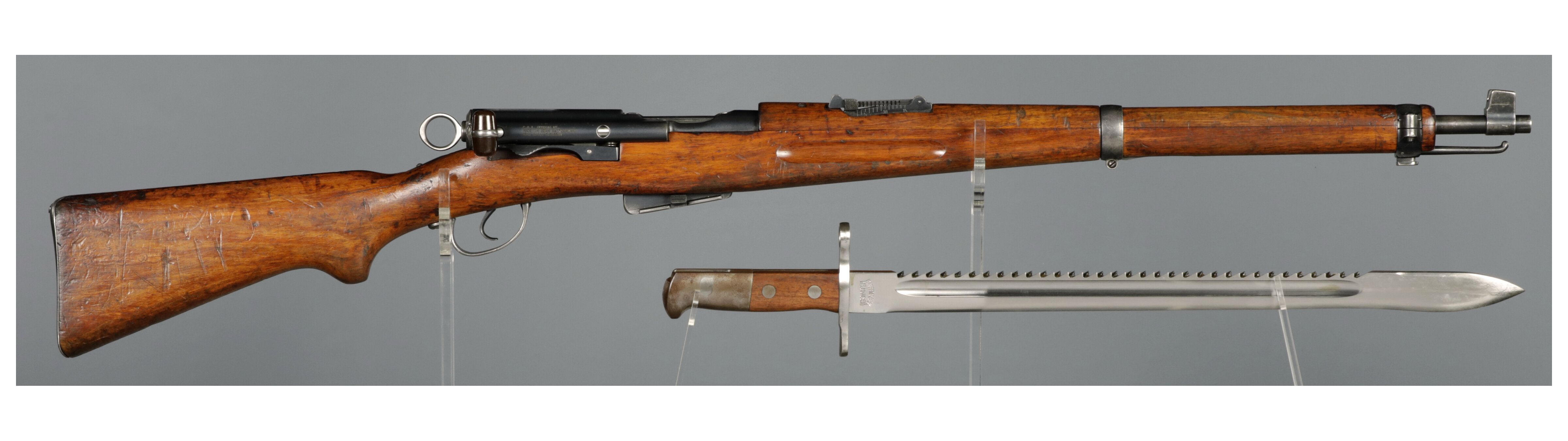 Swiss Bern Model 1911 Straight Pull Bolt Action Rifle | Rock Island Auction