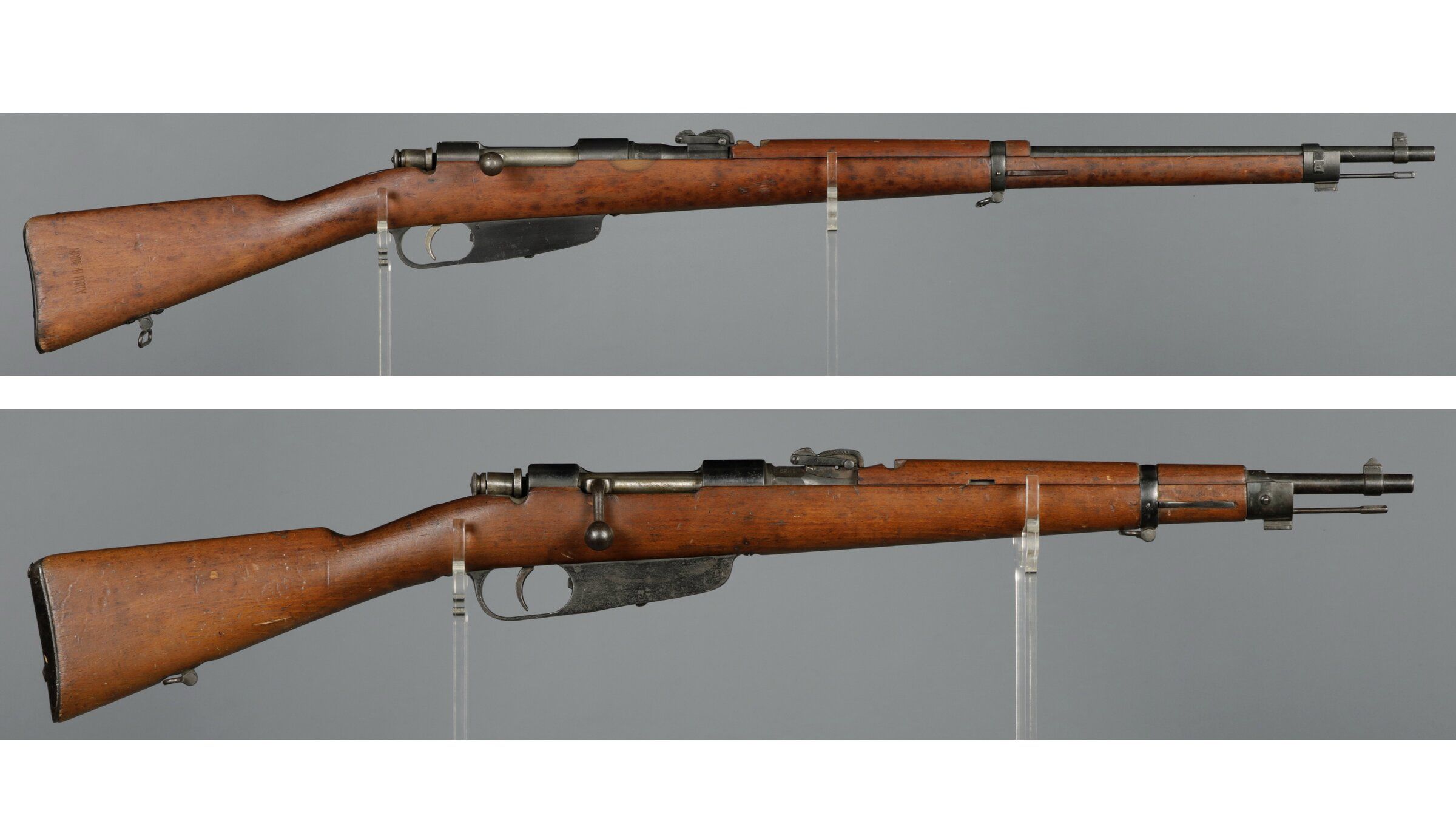 Two Italian Carcano Bolt Action Rifles | Rock Island Auction