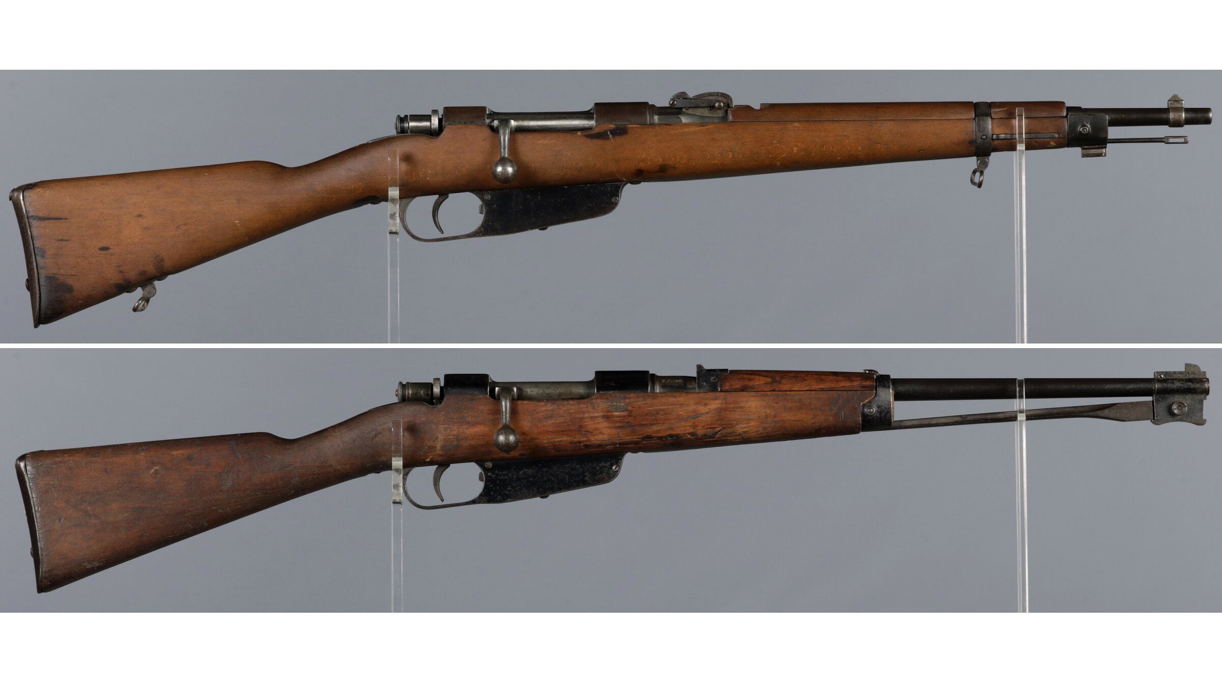 Two Italian Carcano Bolt Action Rifles | Rock Island Auction