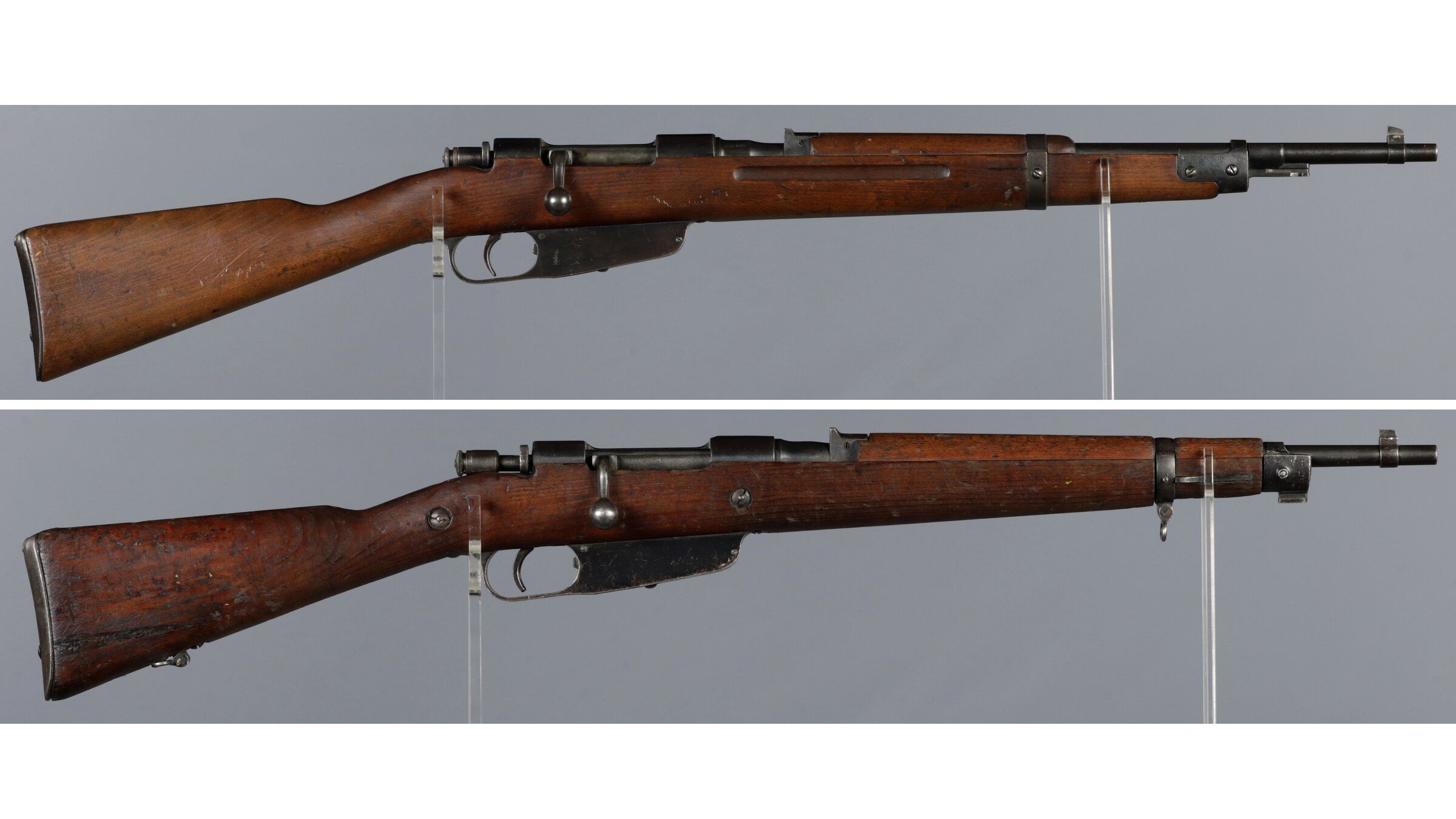 Two Italian Carcano Bolt Action Rifles | Rock Island Auction