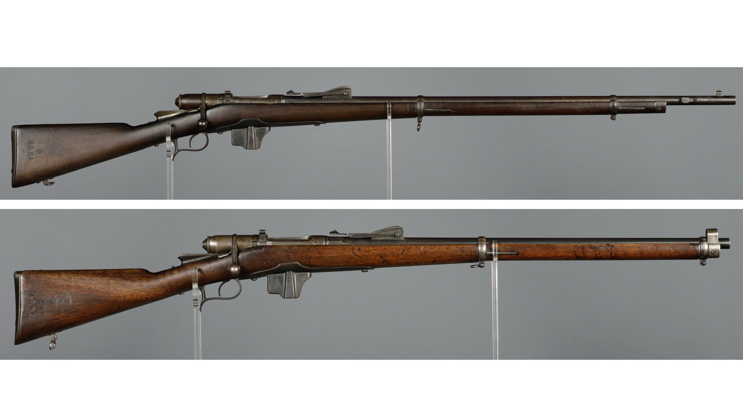 Two Italian Model 1870/87 Vetterli Bolt Action Rifles | Rock Island Auction