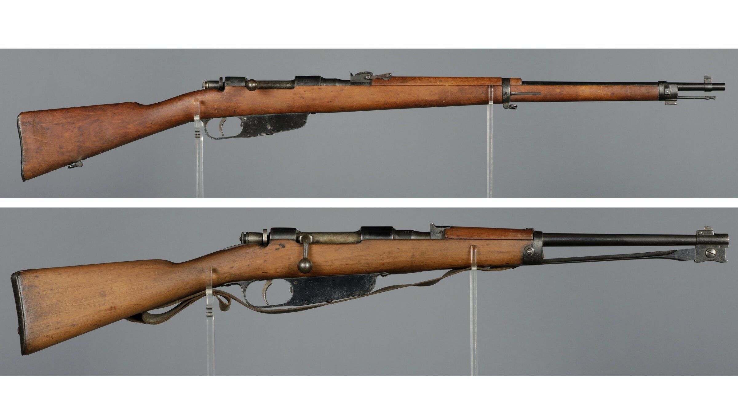 Two Italian Carcano Bolt Action Rifles | Rock Island Auction