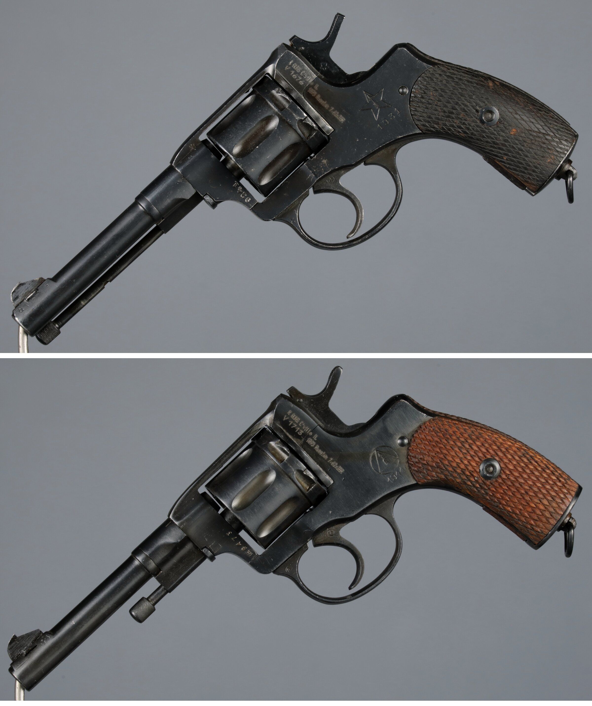 Two Soviet Model 1895 Nagant Double Action Revolvers | Rock Island Auction