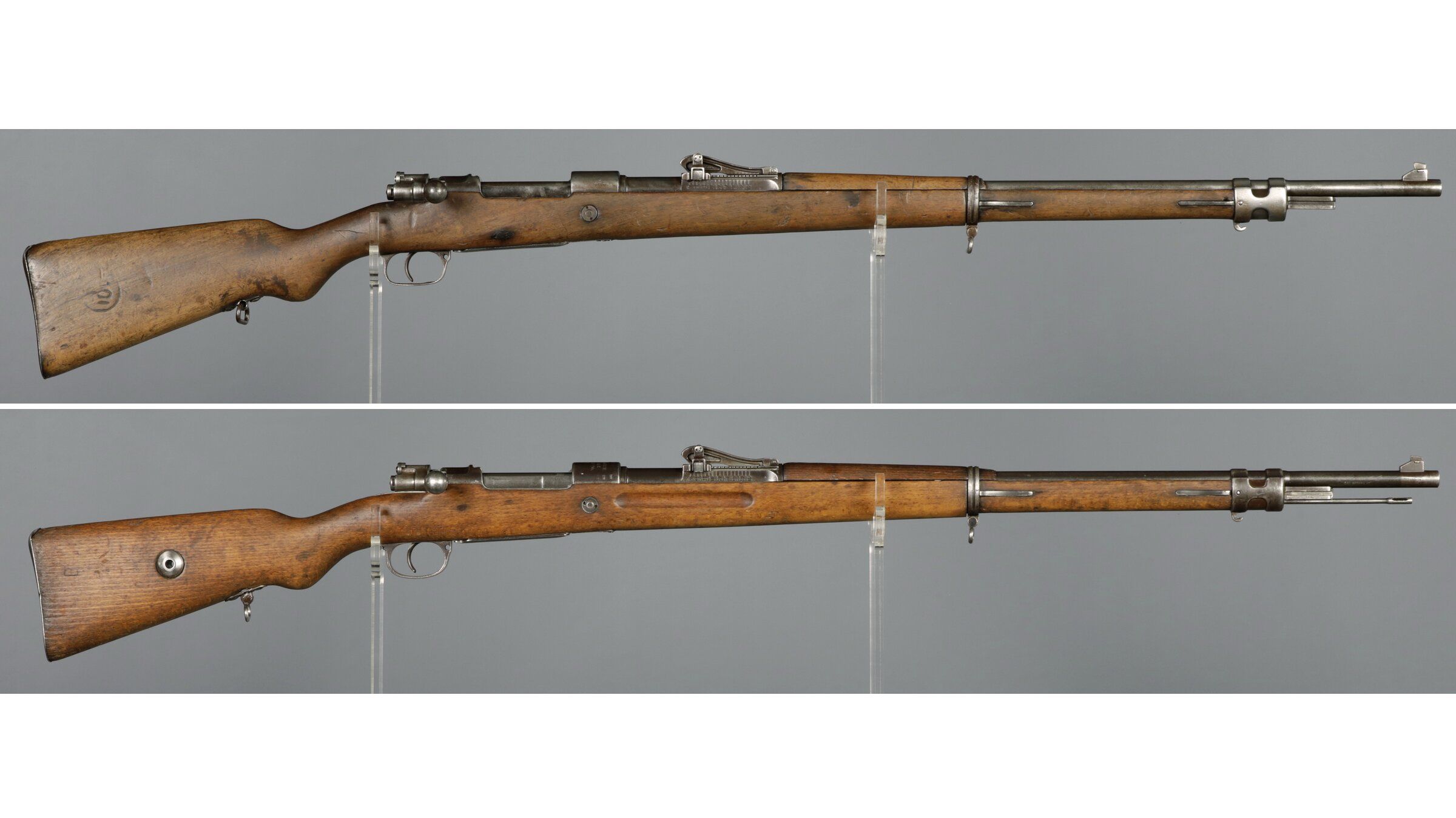 Two German GEW 98 Bolt Action Rifles | Rock Island Auction