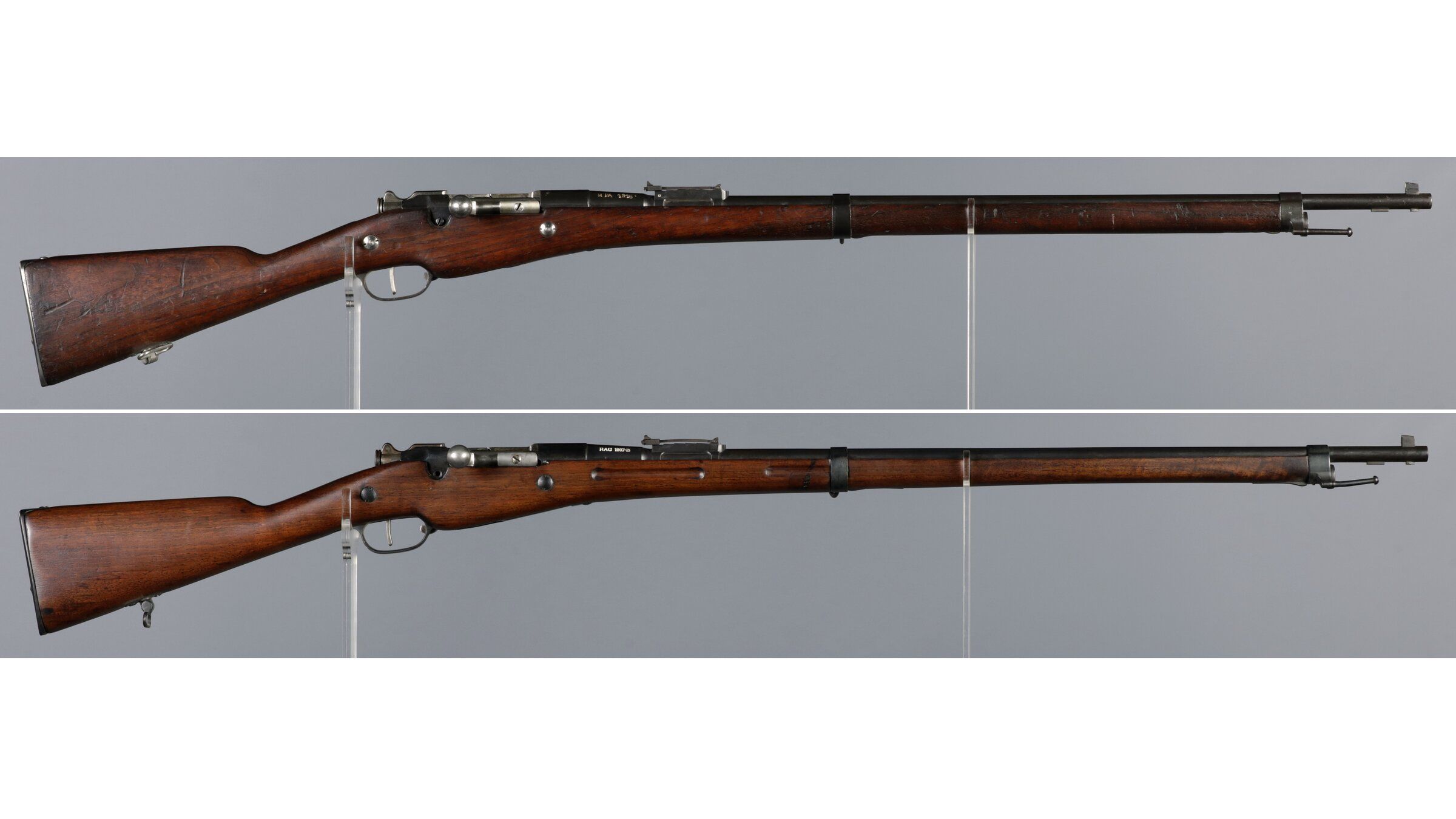 Two Model 1907-15 Bolt Action Rifles | Rock Island Auction
