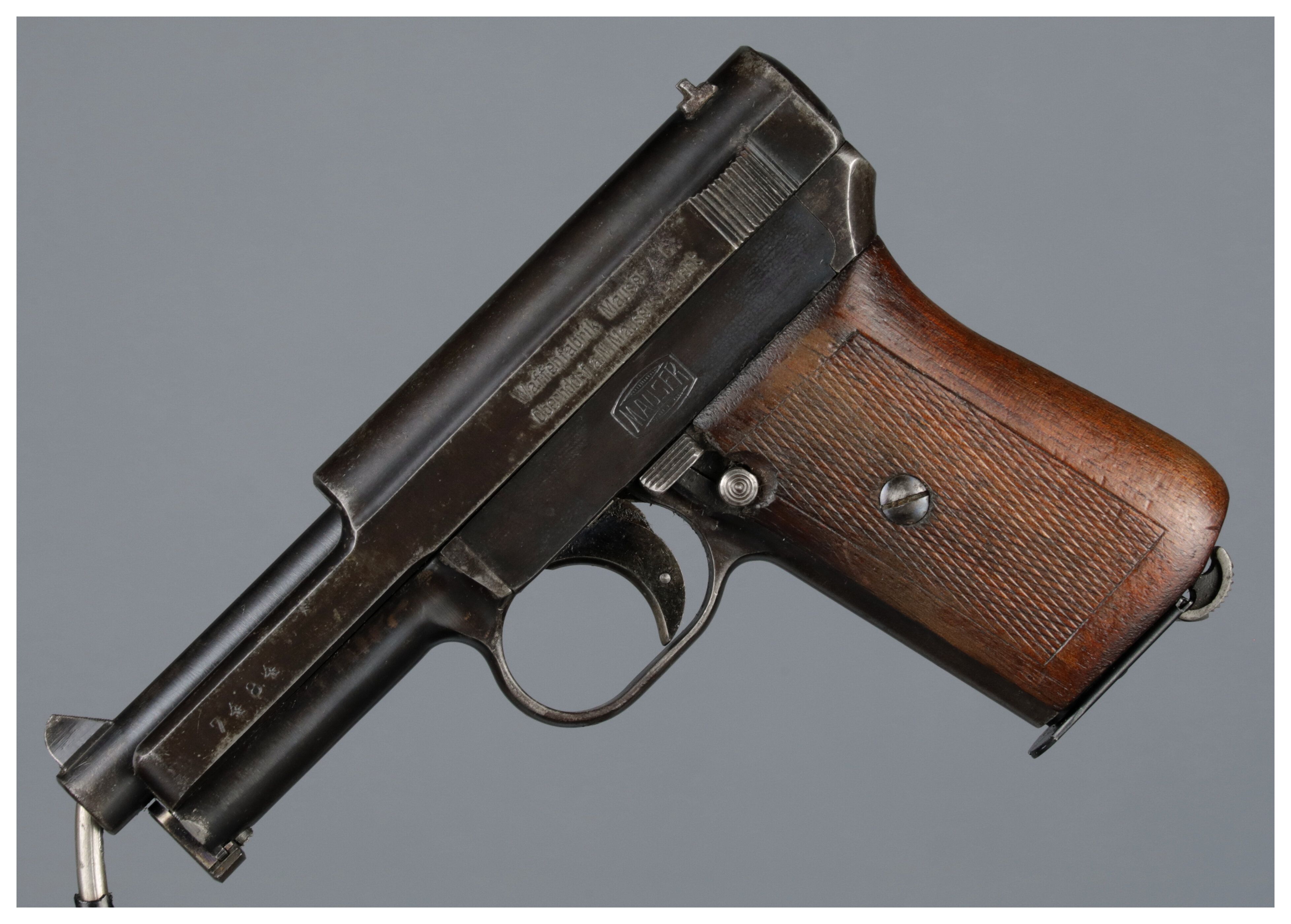 German Mauser Model 1914 Semi-Automatic Pistol with Holster | Rock ...