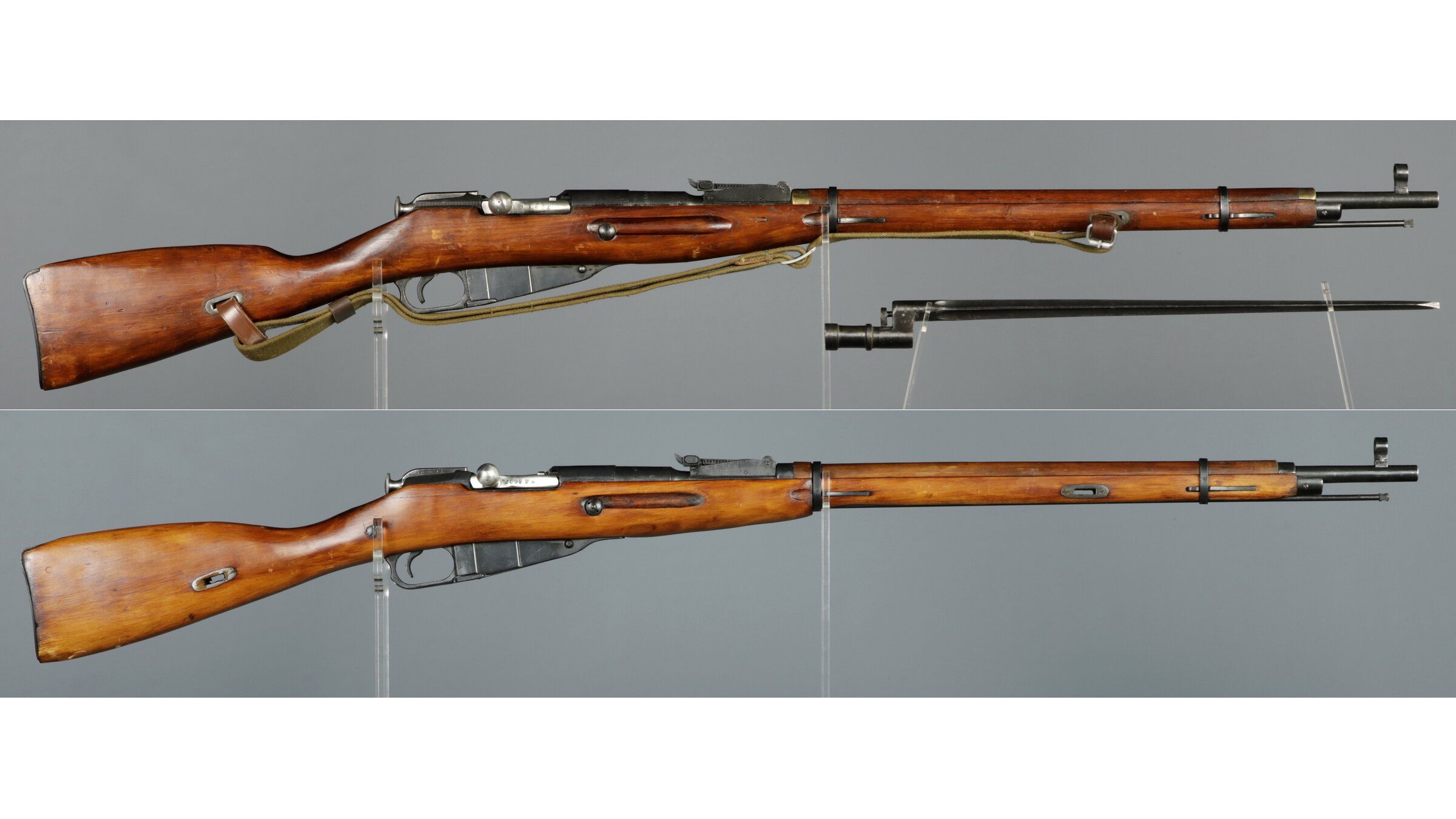 Two Soviet Izhevsk Model 1891/30 Mosin-Nagant Rifles | Rock Island Auction