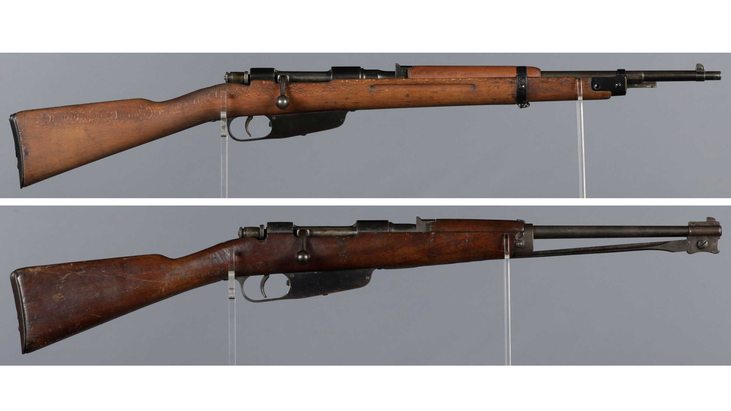 Two Italian Carcano Bolt Action Rifles | Rock Island Auction