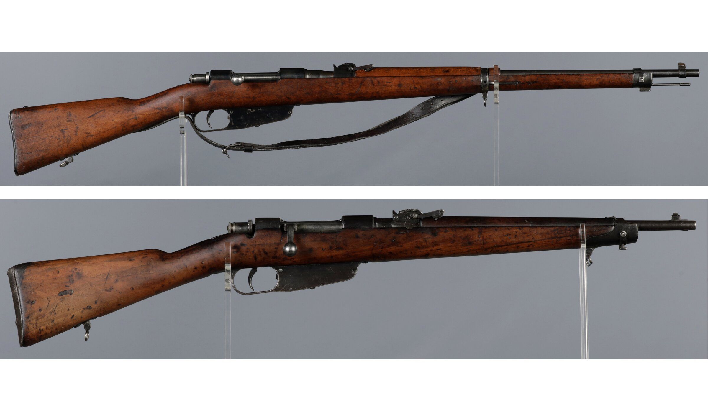 Two Italian Carcano Bolt Action Rifles | Rock Island Auction