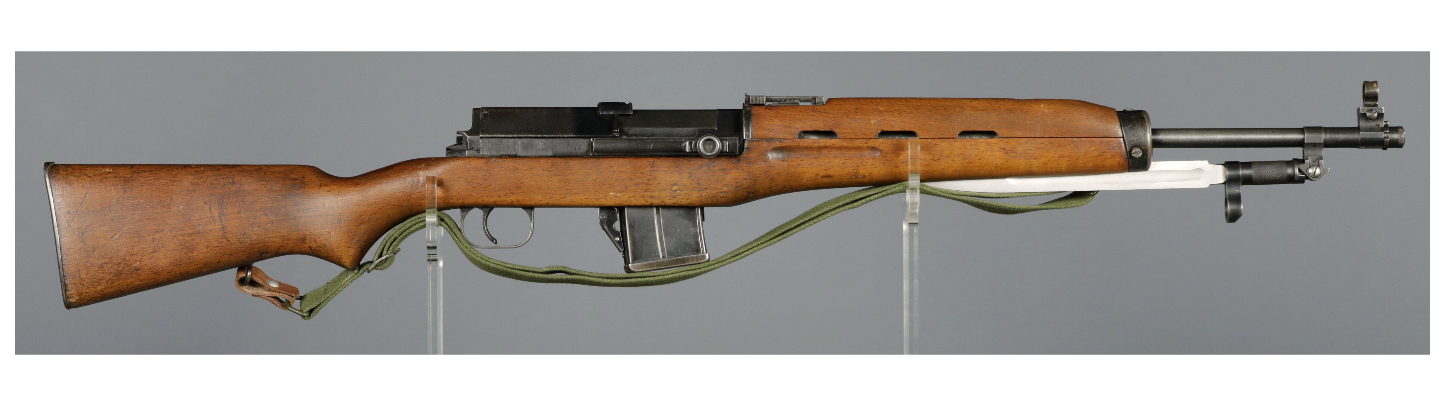 Egyptian Rasheed Semi-Automatic Rifle with Bayonet | Rock Island Auction