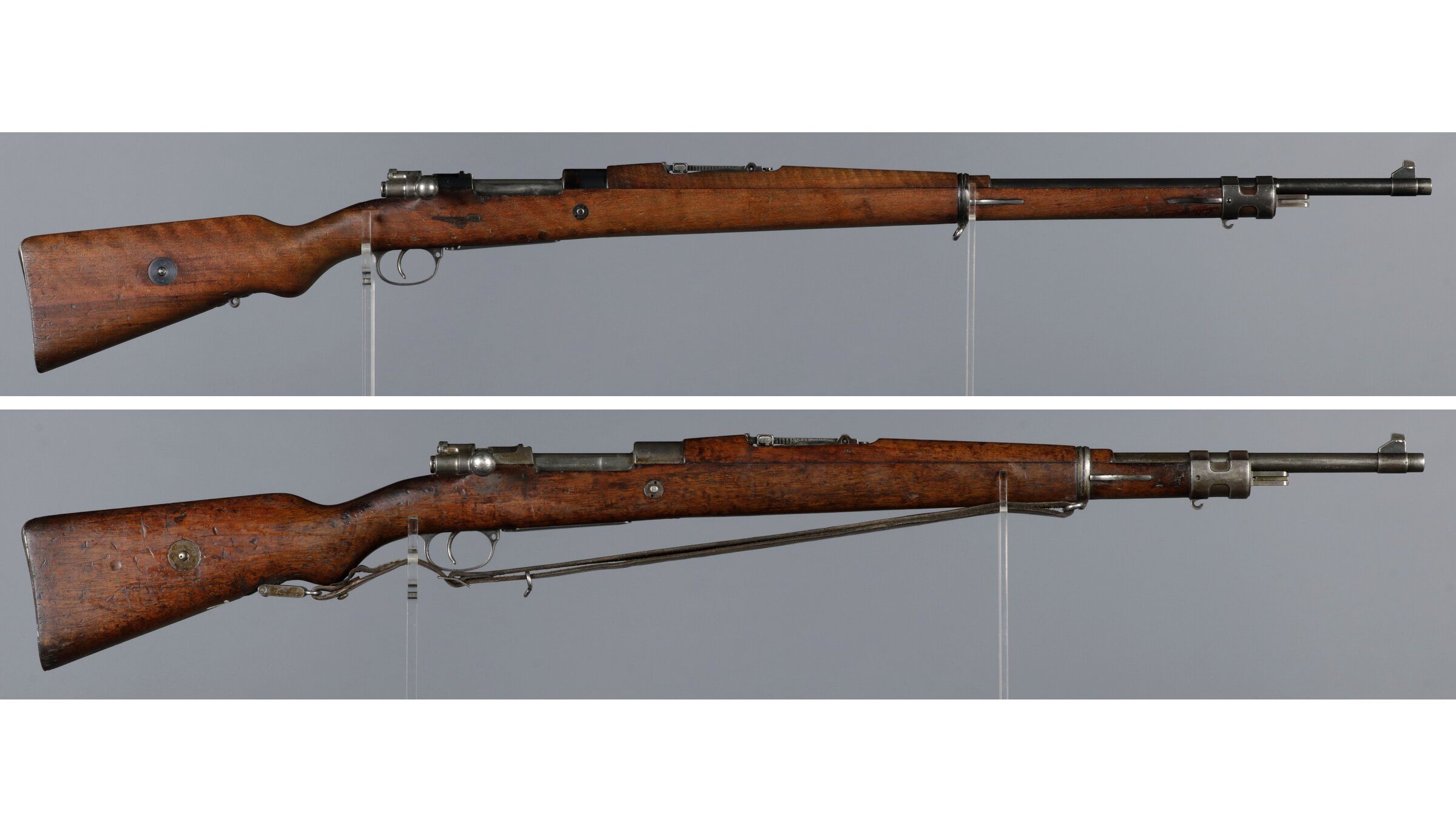 Two Chilean Contract Steyr Model 1912 Bolt Action Rifles | Rock Island ...