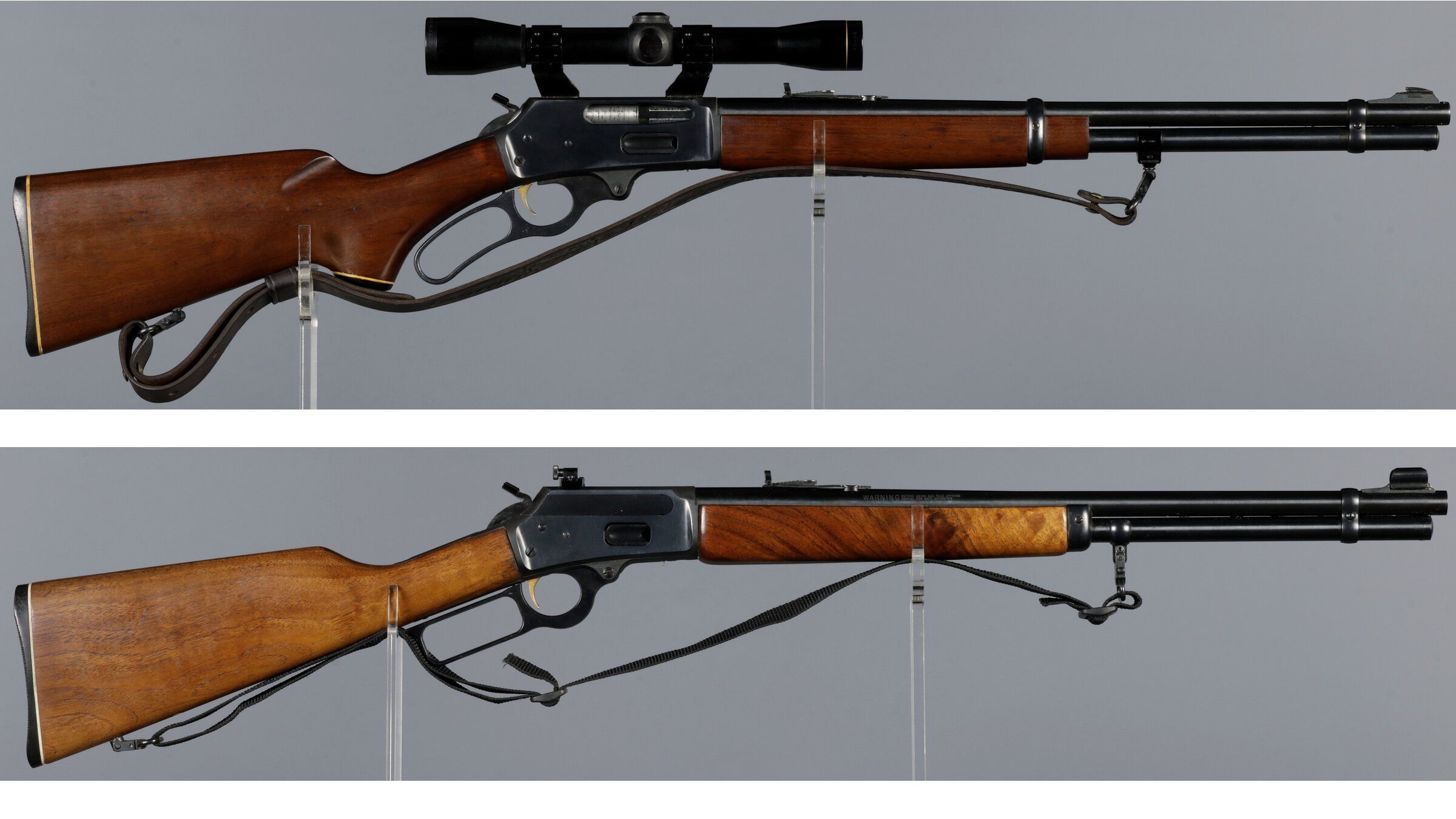 Two Marlin Lever Action Rifles | Rock Island Auction