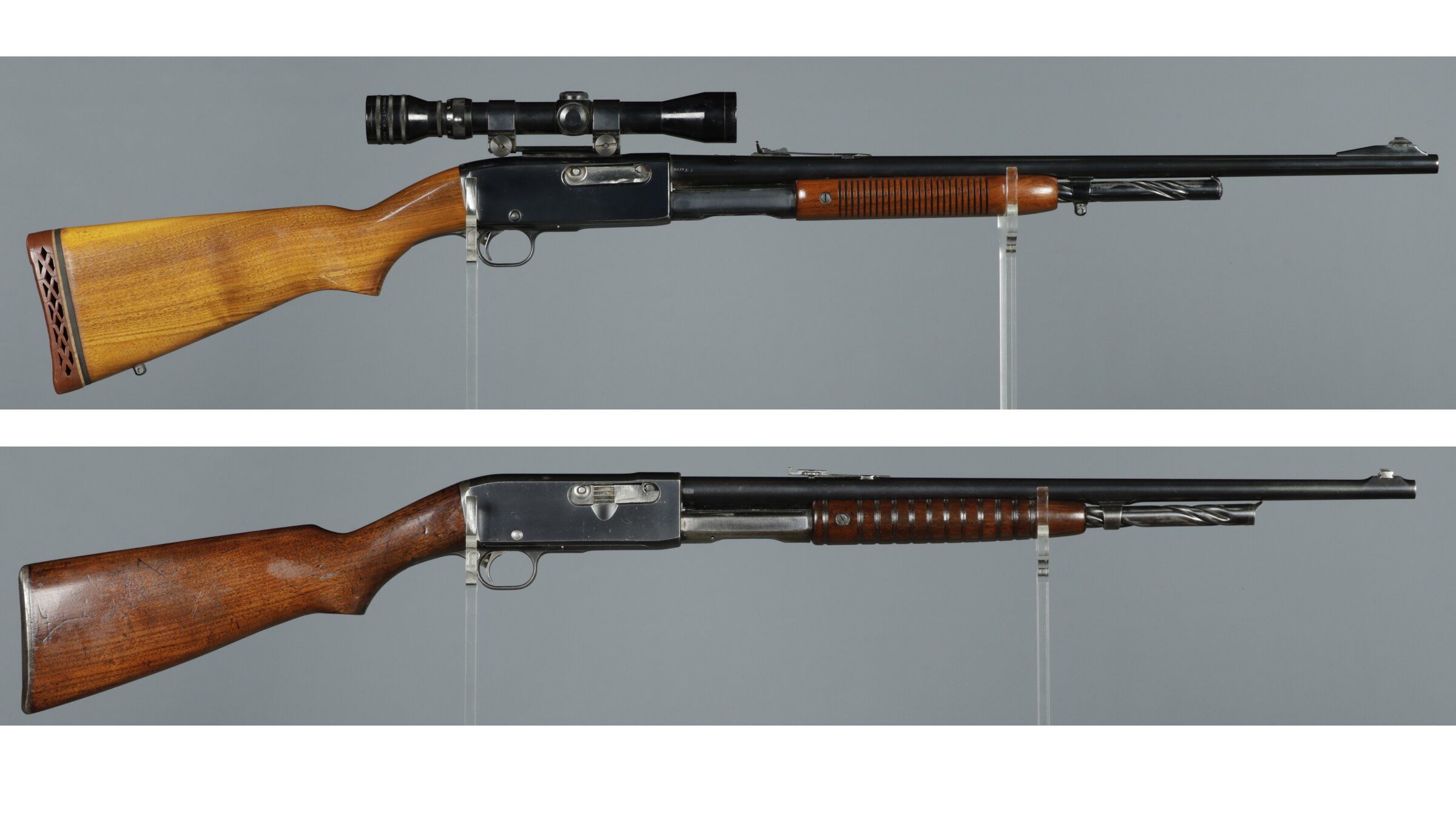 Two Remington Slide Action Rifles | Rock Island Auction