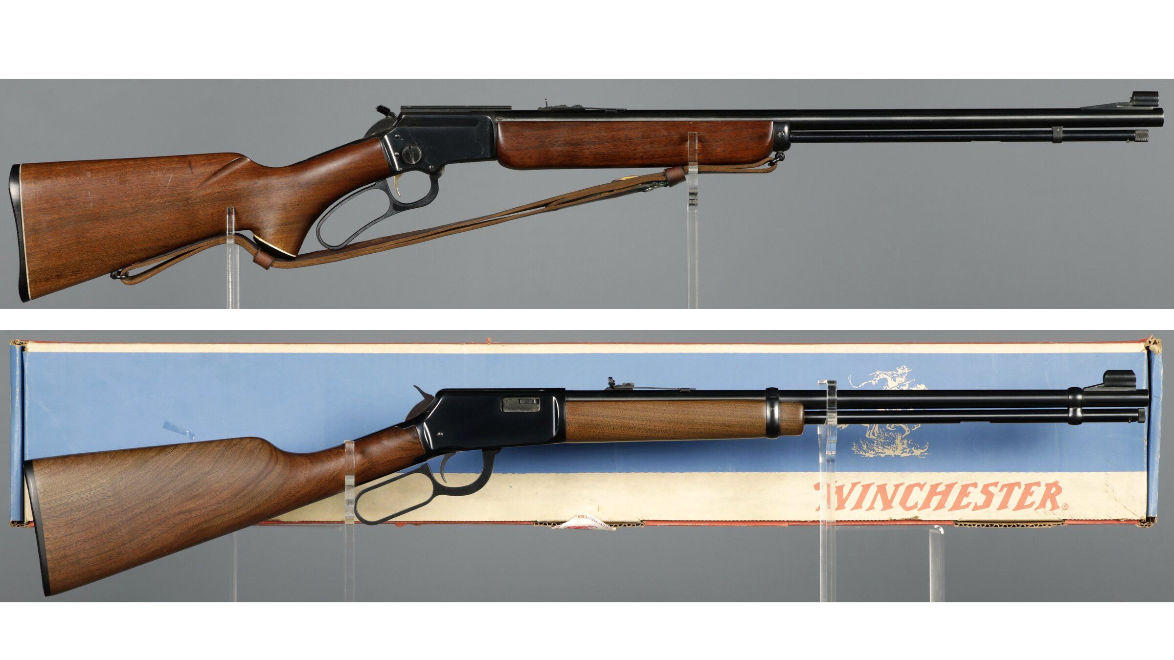 Two Lever Action Rifles | Rock Island Auction