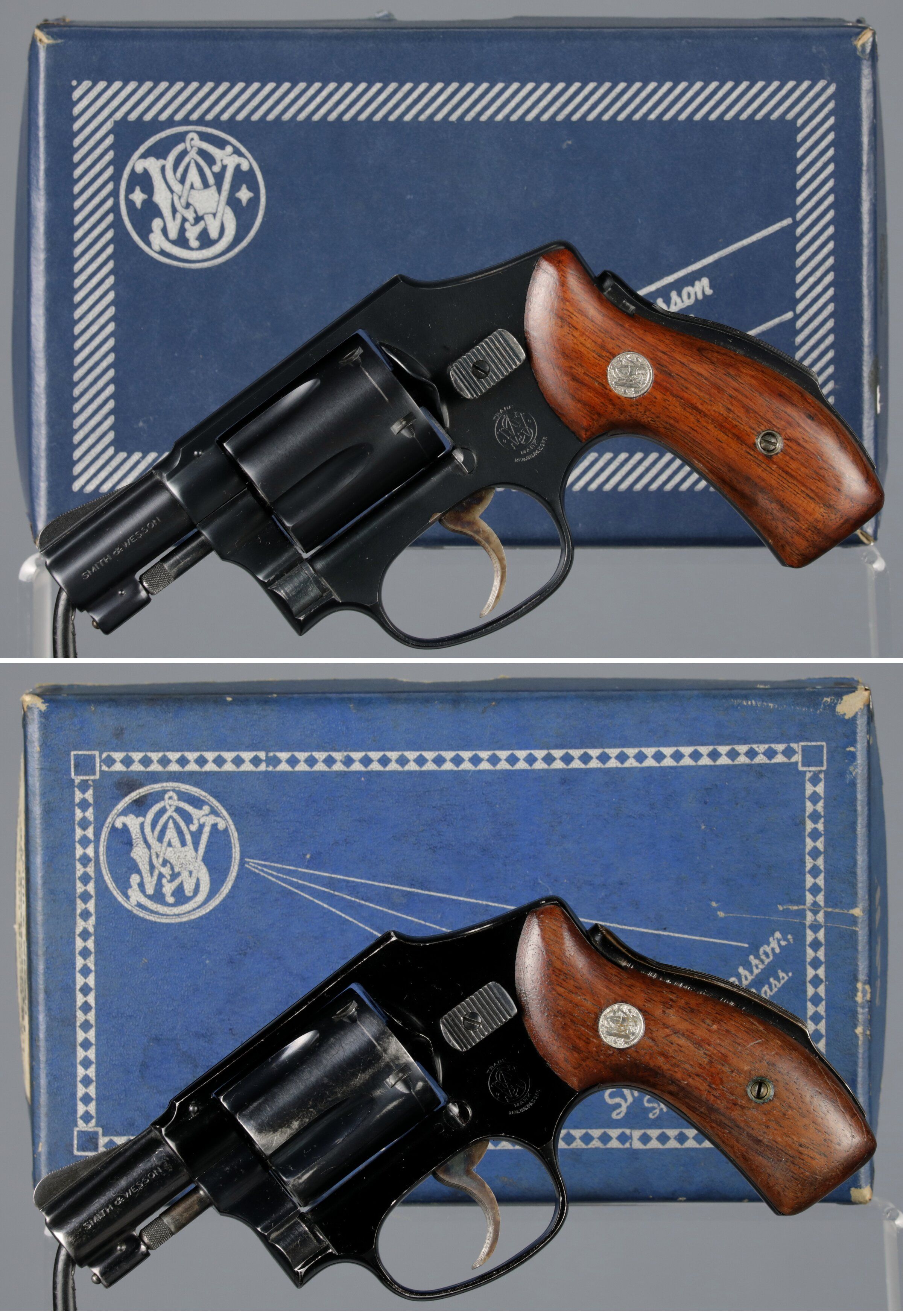 Two Smith & Wesson Double Action Revolvers with Boxes | Rock Island Auction