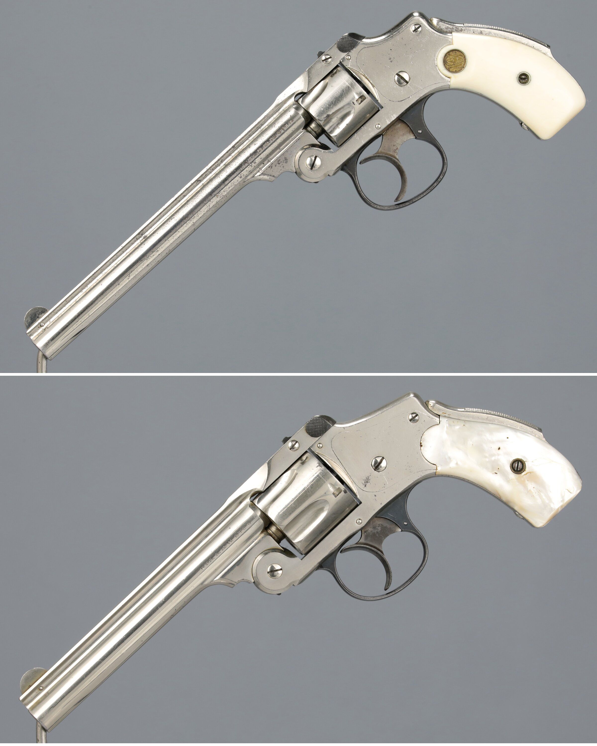 Two Smith & Wesson Safety Hammerless Double Action Revolvers | Rock ...