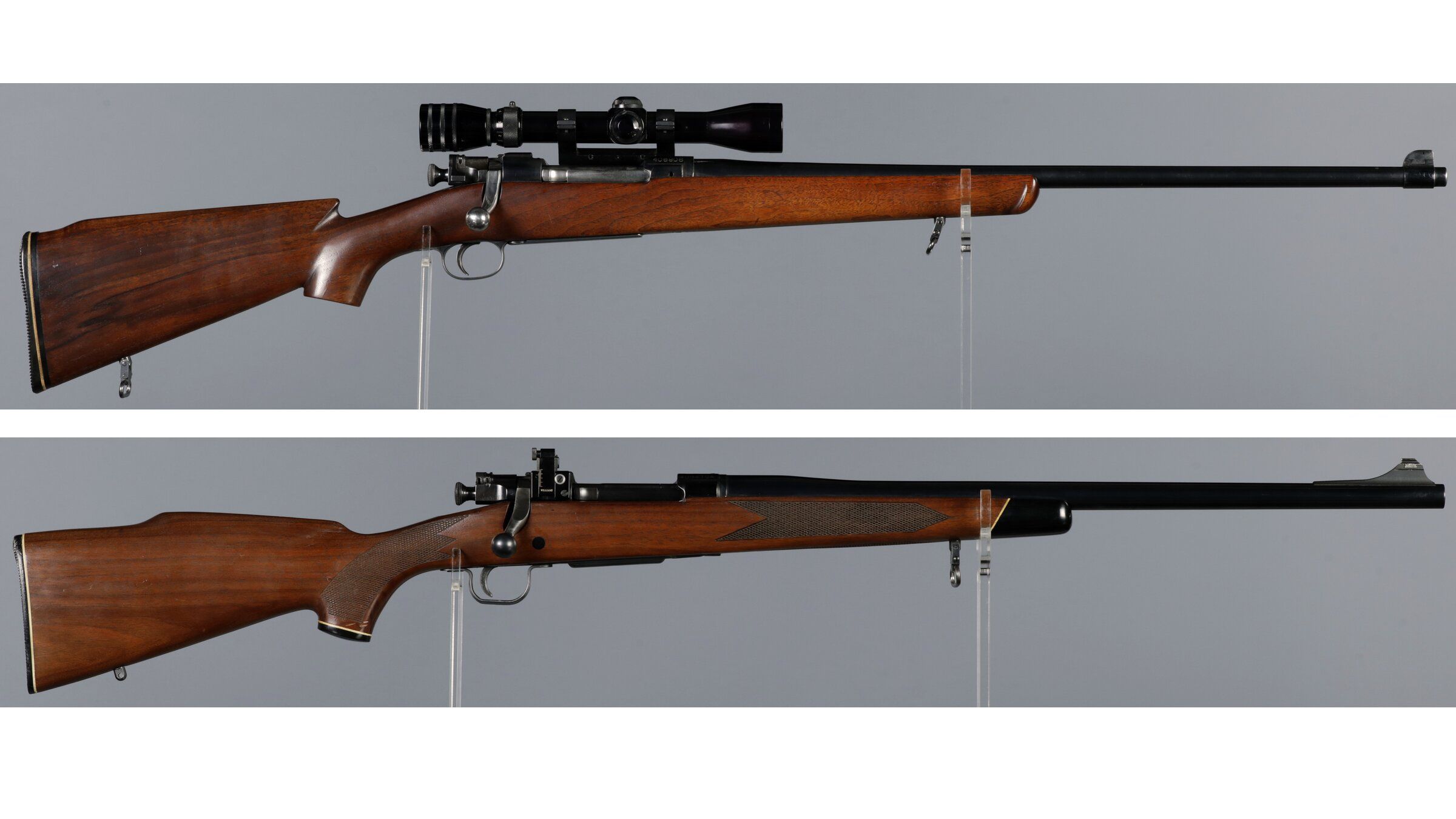 Two American Military Pattern Bolt Action Sporting Rifles | Rock Island ...
