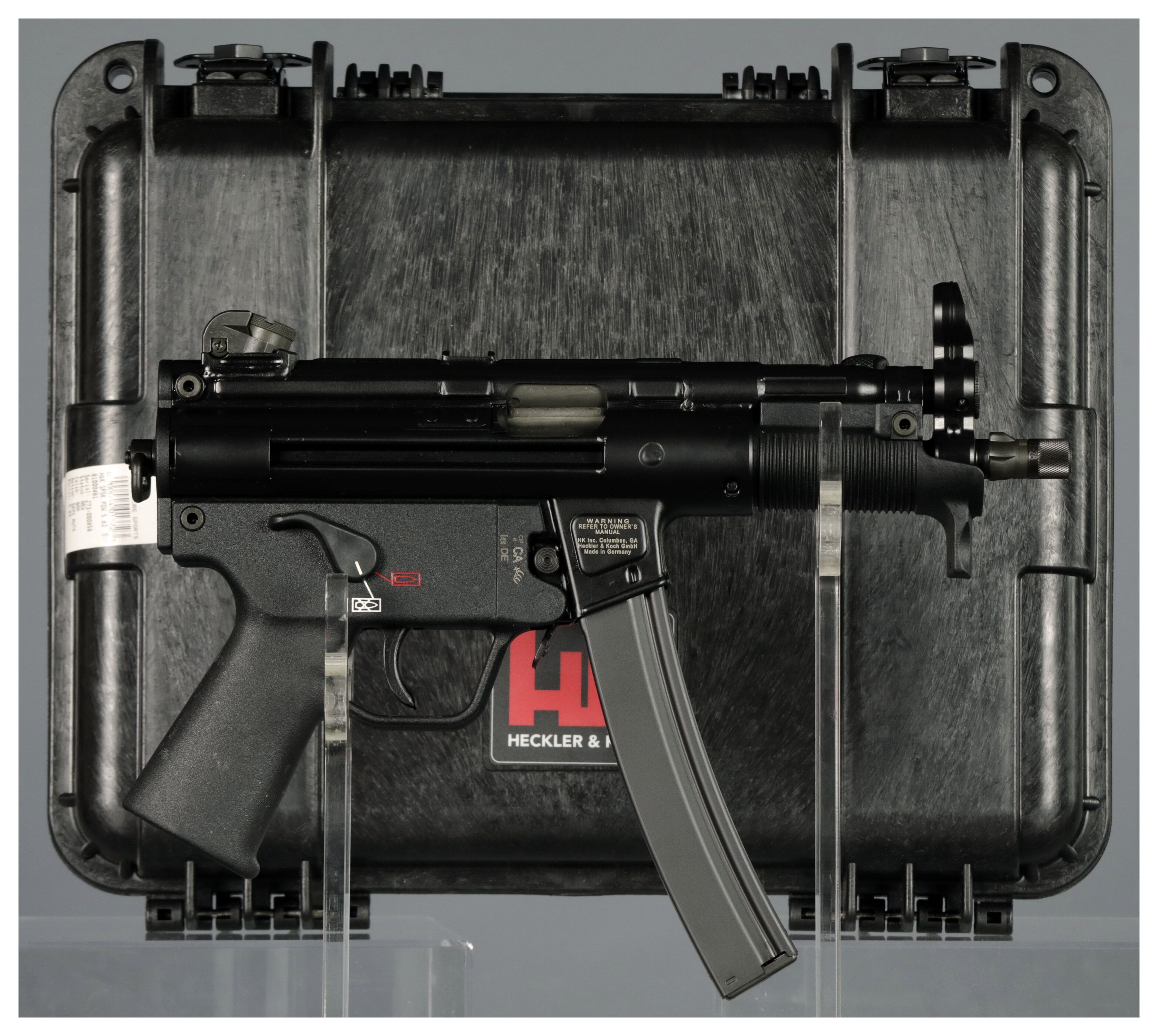 Heckler & Koch SP5K-PDW Semi-Automatic Pistol with Case | Rock Island ...