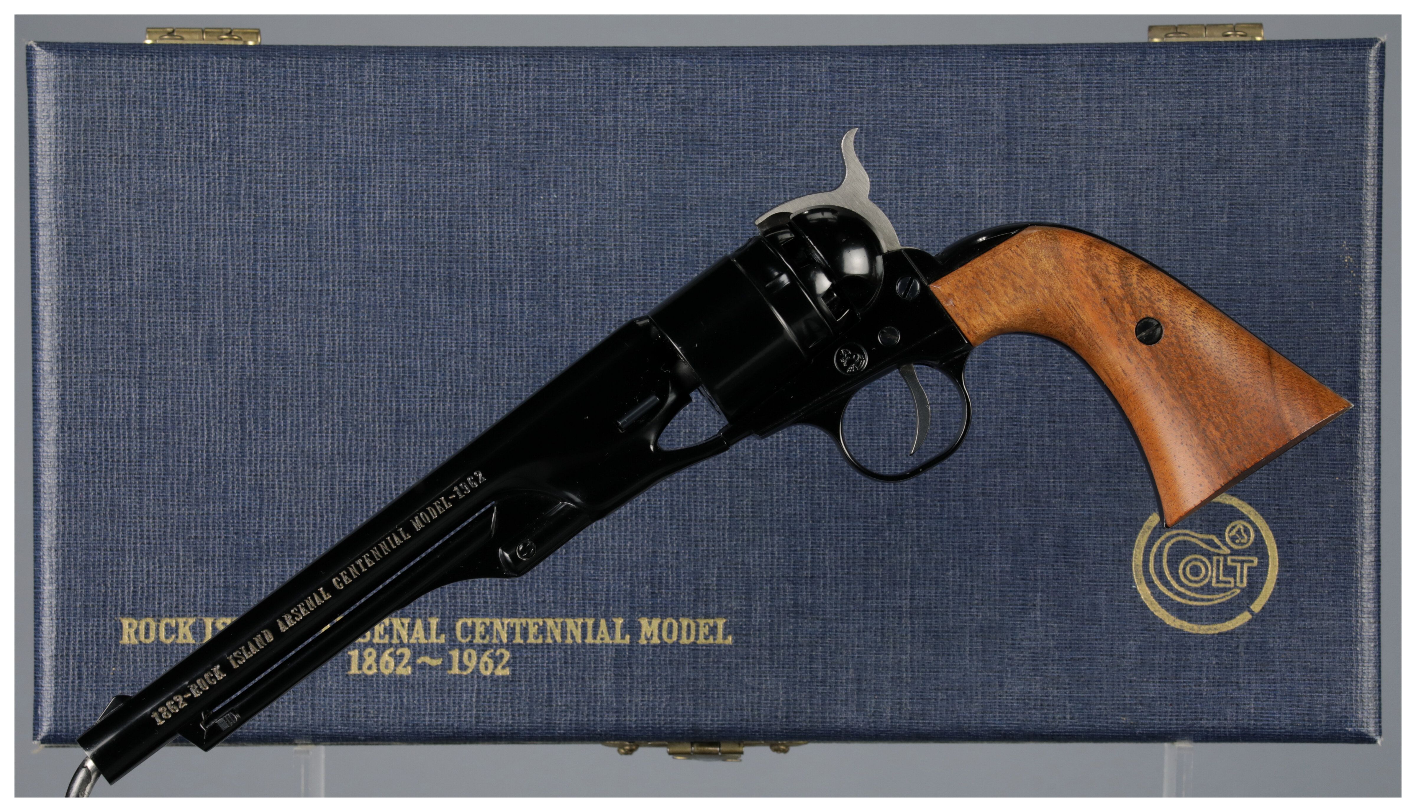 Colt Rock Island Arsenal Centennial Single Shot Pistol with Case | Rock ...