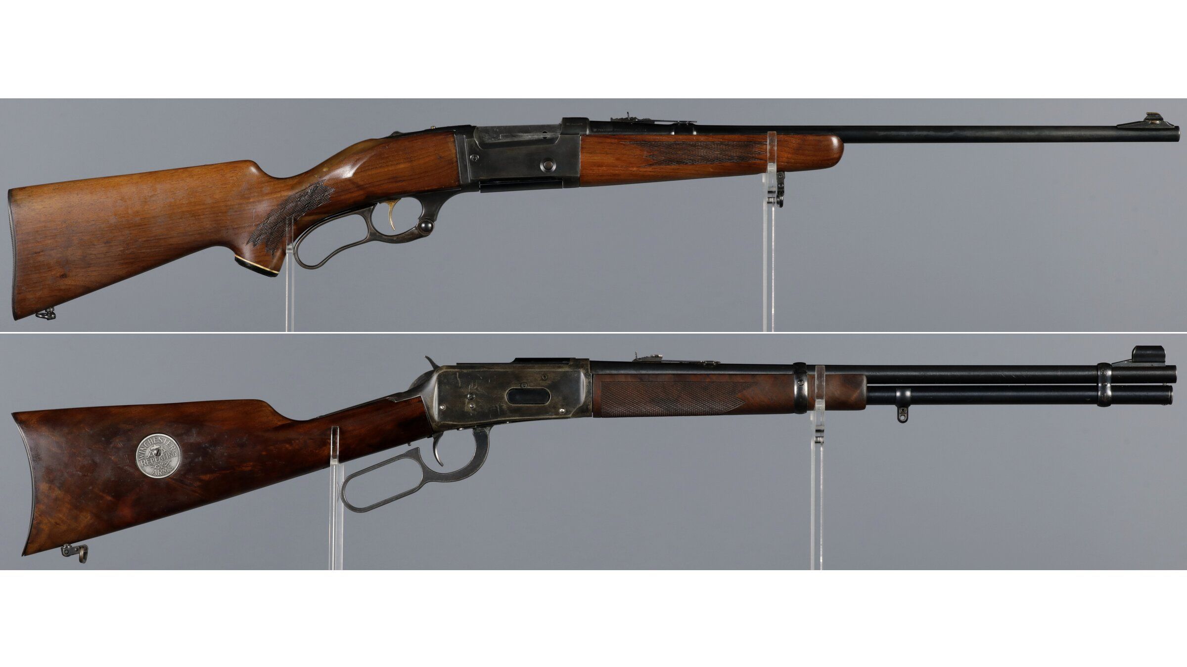 Two Lever Action Rifles | Rock Island Auction