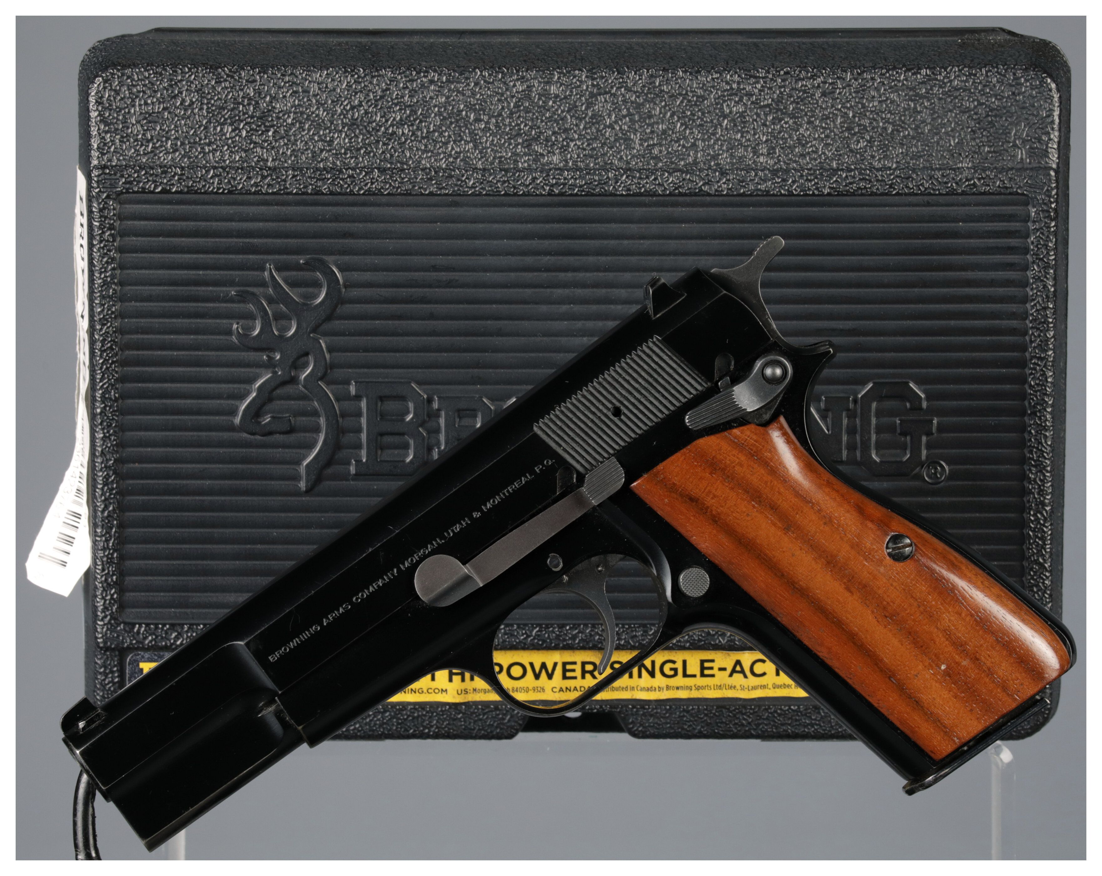 Browning High-Power Semi-Automatic Pistol with Case | Rock Island Auction