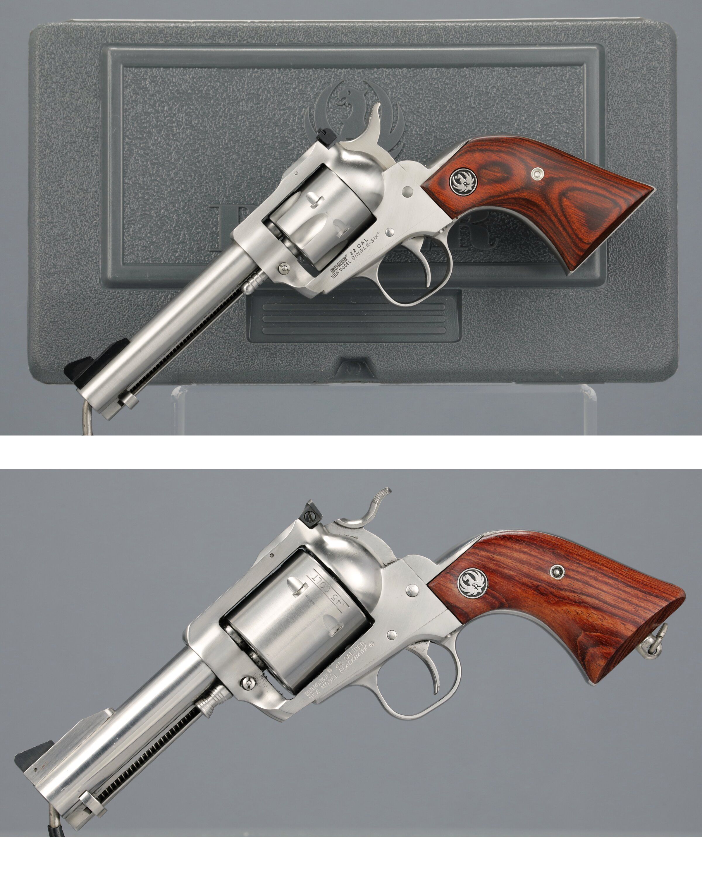 Two Ruger Single Action Revolvers | Rock Island Auction