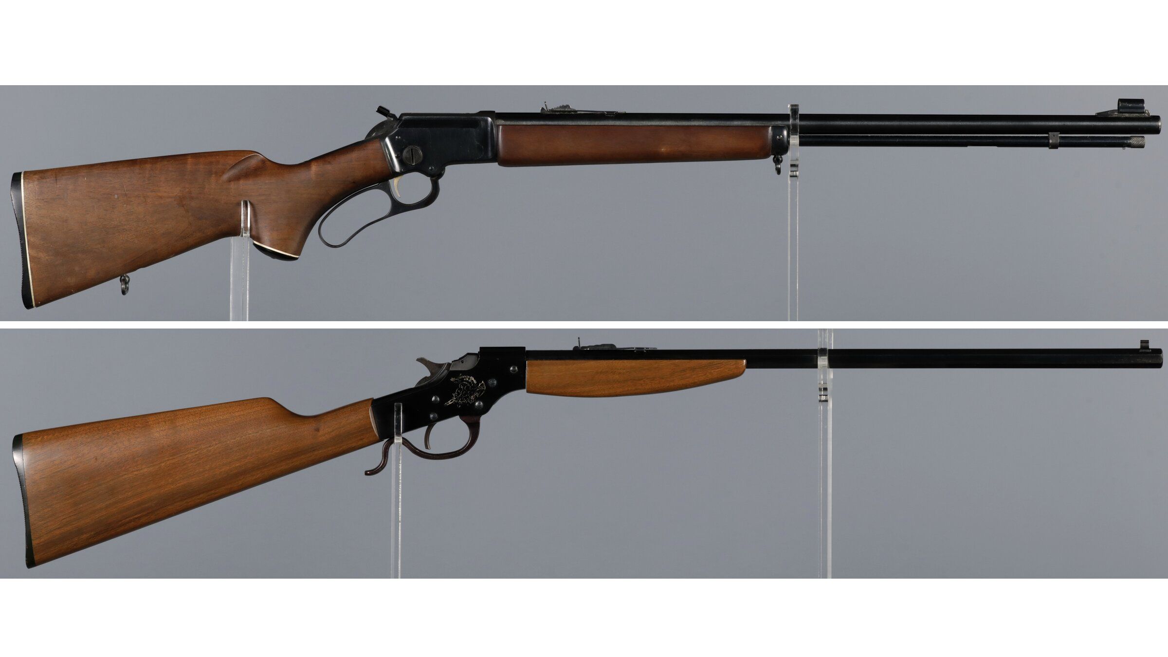 Two Lever Action Rifles | Rock Island Auction
