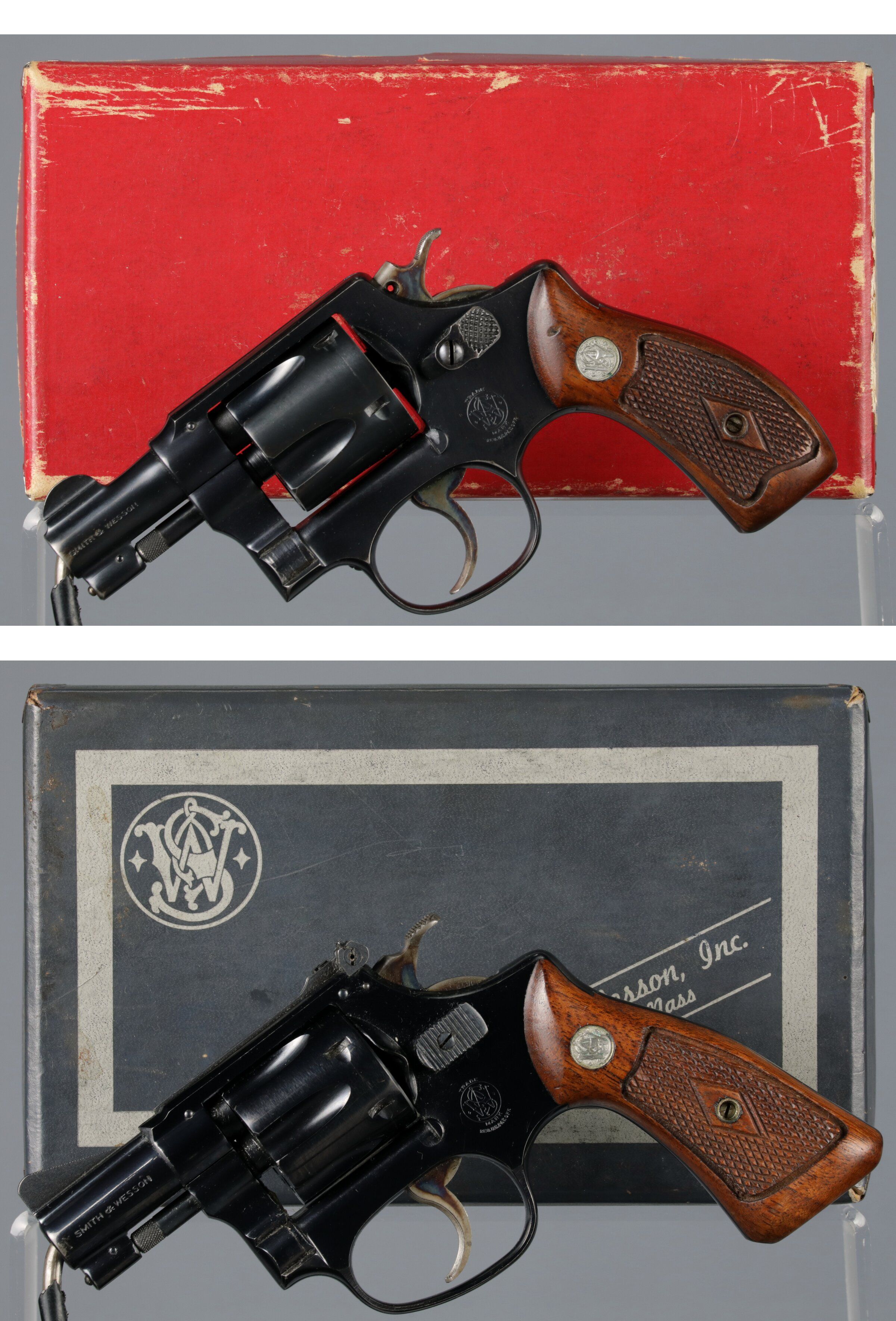 Two Smith & Wesson Double Action Revolvers with Boxes | Rock Island Auction
