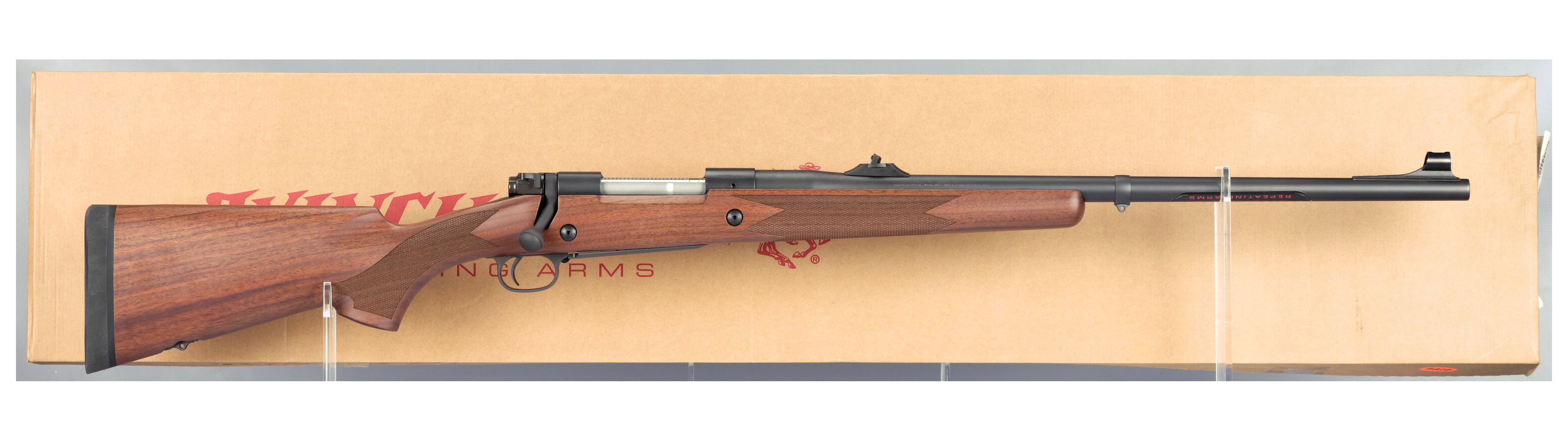 Winchester Model 70 Safari Express Bolt Action Rifle with Box | Rock ...