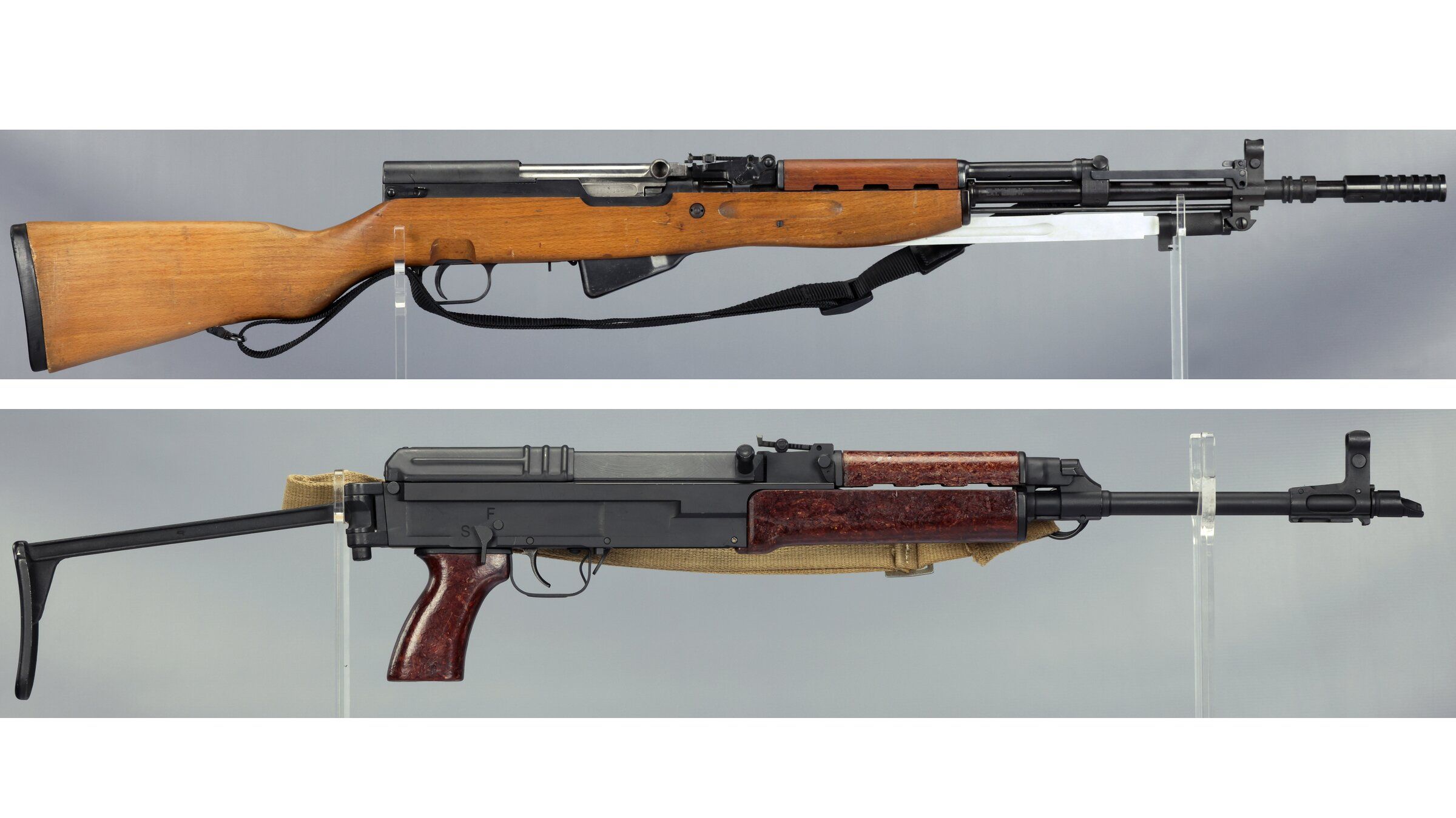 Two Semi-Automatic Rifles | Rock Island Auction