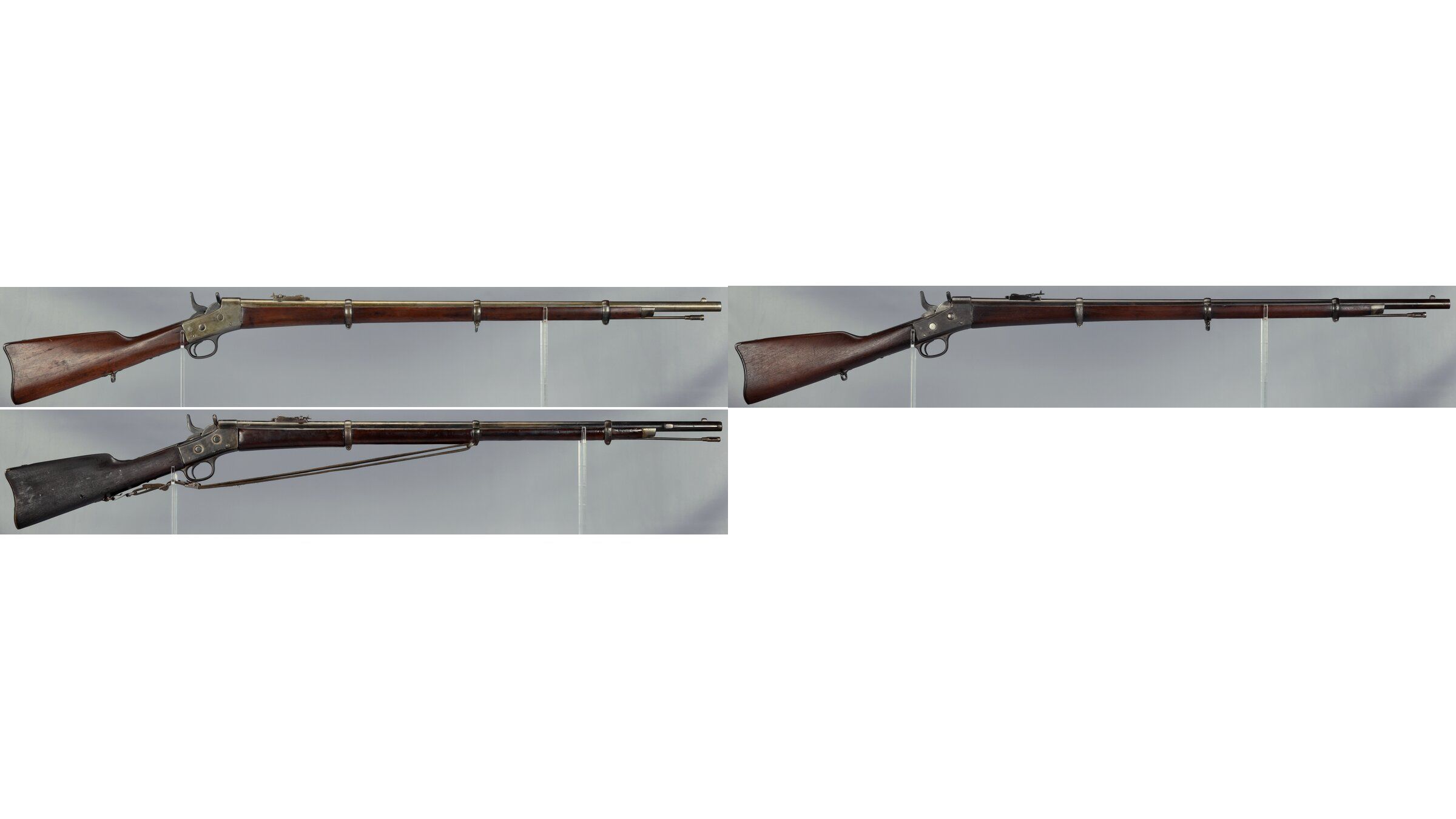Three Military Pattern Rolling Block Rifles | Rock Island Auction