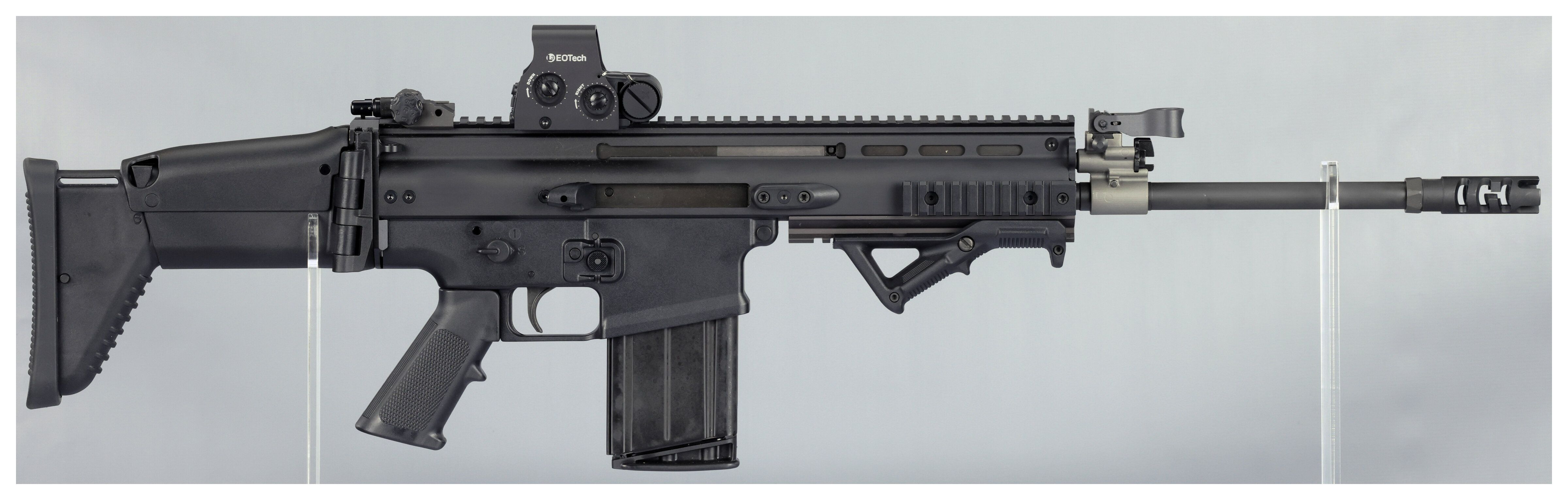 FN Herstal SCAR 17S Semi-Automatic Rifle with EO Tech Optic | Rock ...