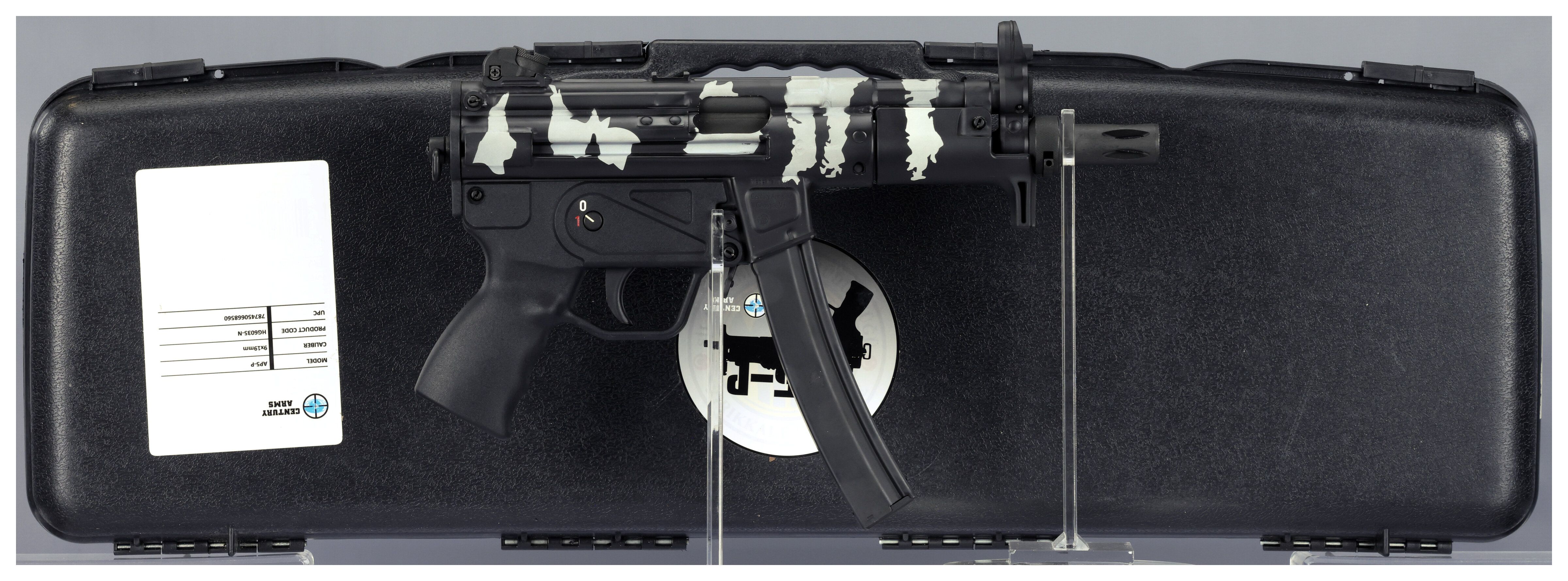 MKE/Century Arms Model AP5-P Semi-Automatic Pistol with Case | Rock ...