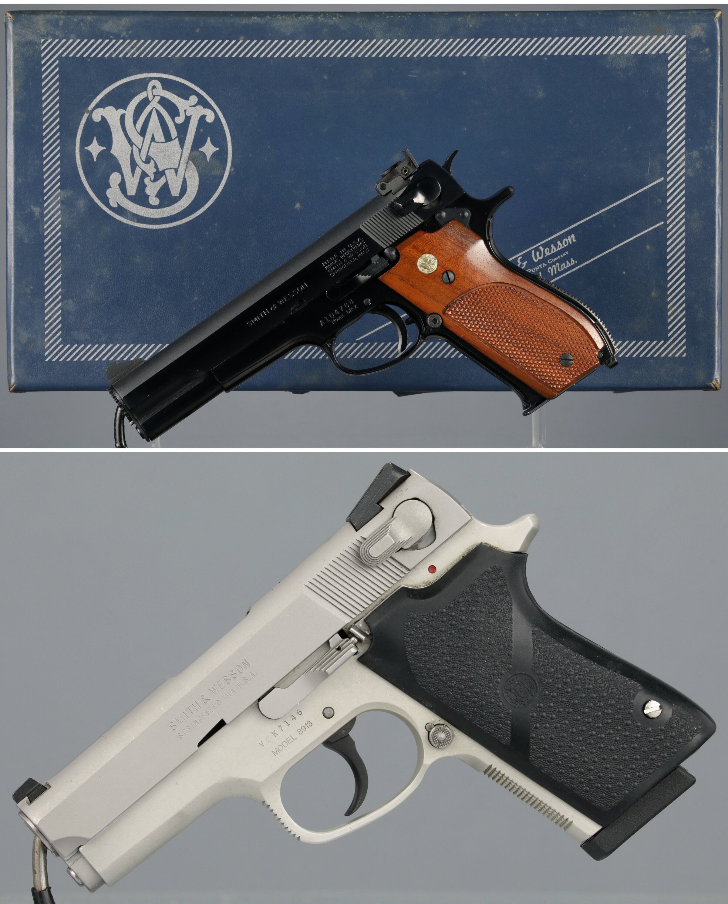 Two Smith & Wesson Semi-Automatic Pistols | Rock Island Auction