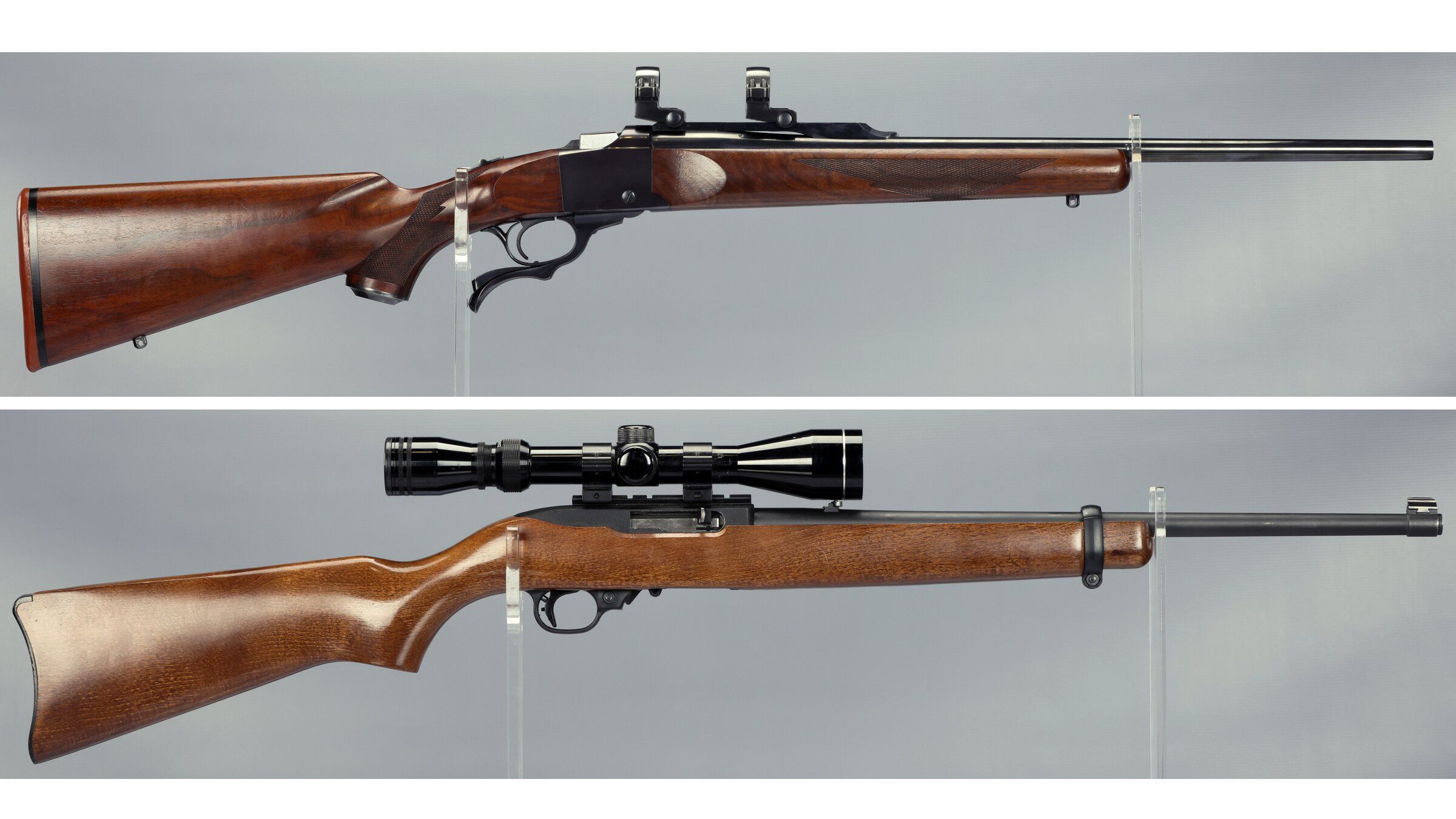 Two Ruger Rifles | Rock Island Auction