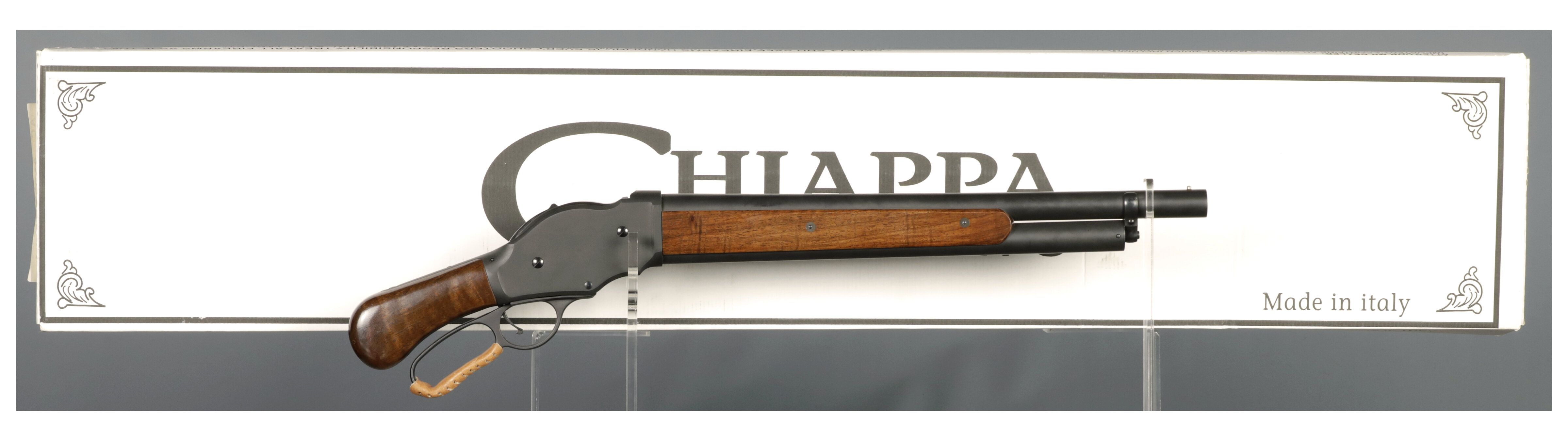 Chiappa Model 1887 Bootleg Lever Action Pistol Grip Firearm | Rock ...