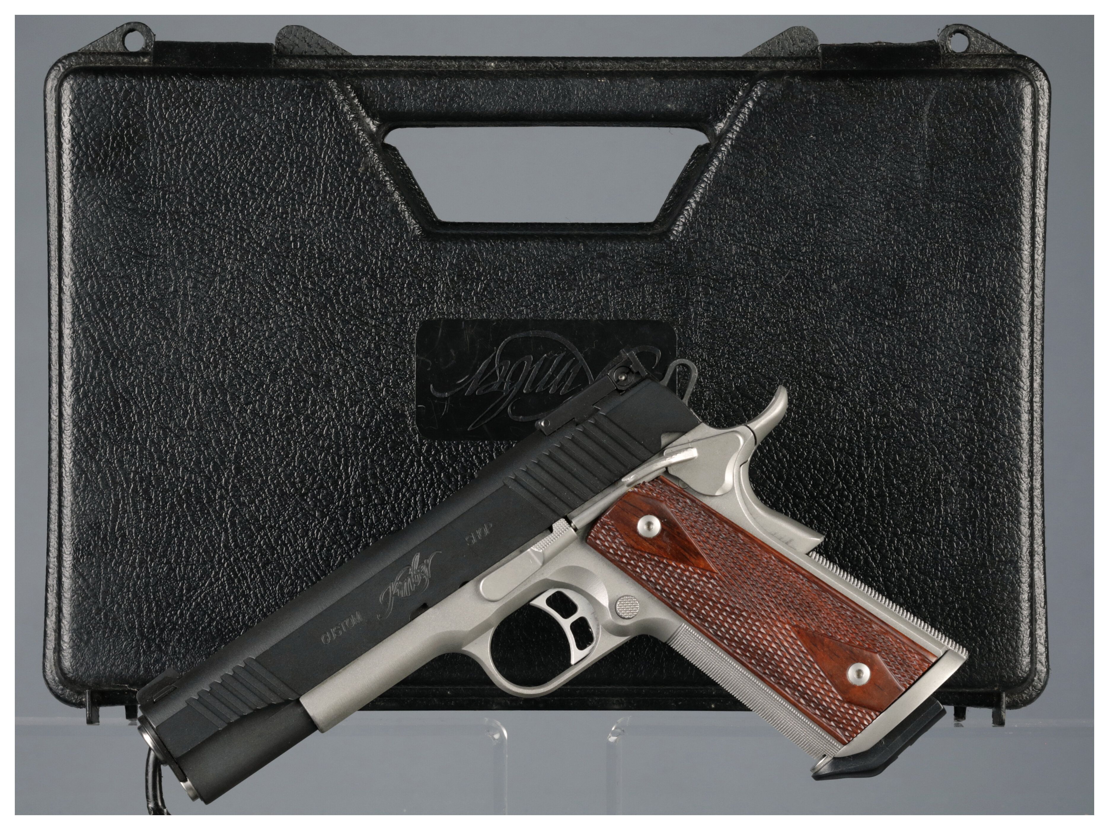 Kimber Custom Shop Super Match Semi-Automatic Pistol with Case | Rock ...