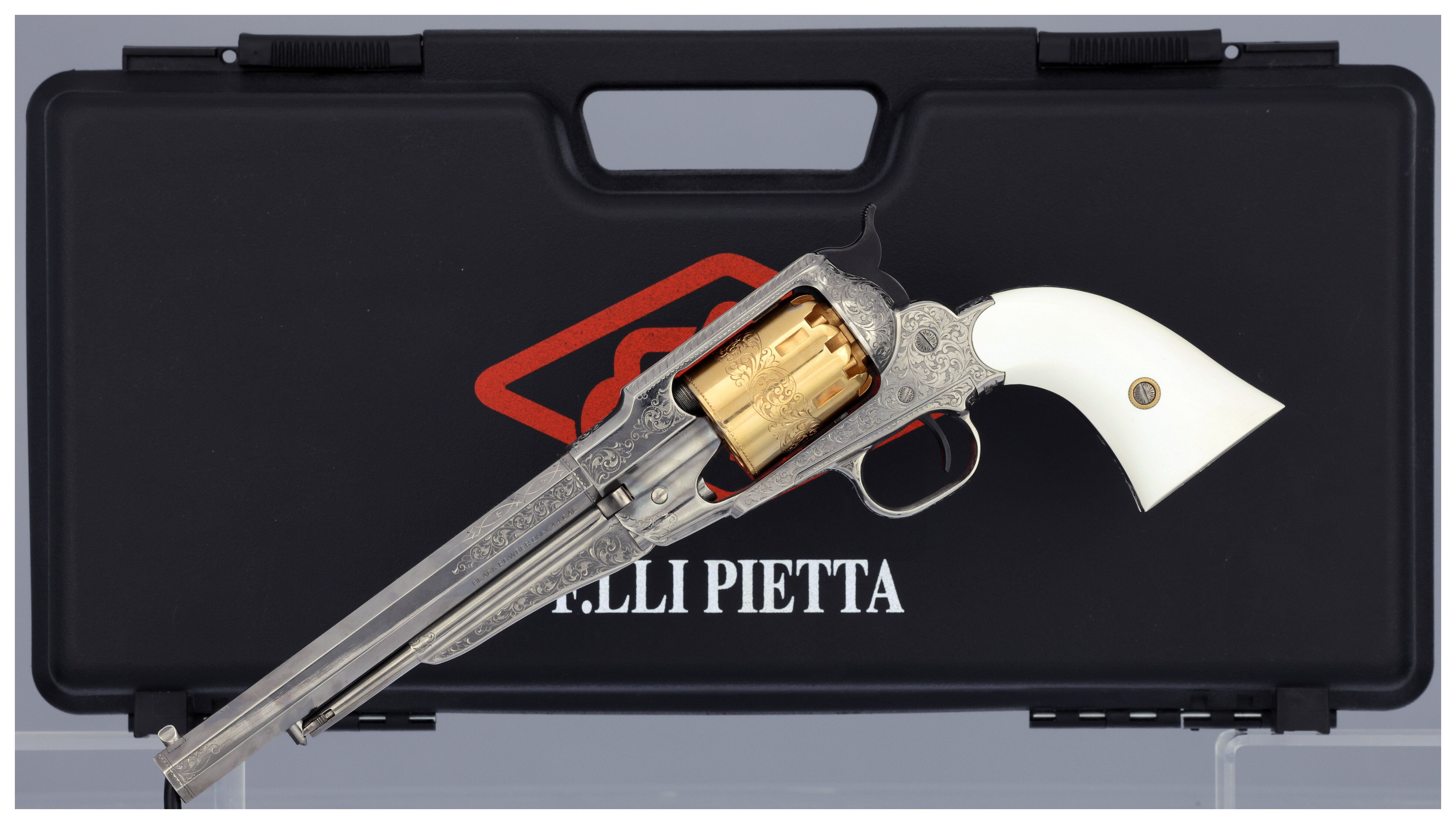 F.LLI Pietta 1858 New Model Army Revolver with Case | Rock Island Auction