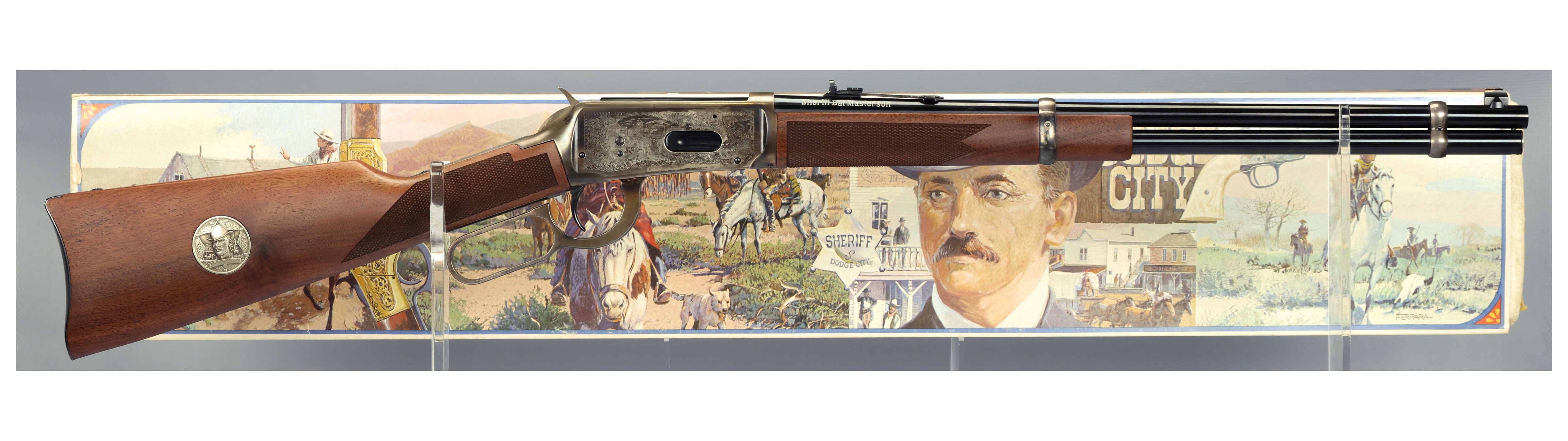 Winchester Model 94 Sheriff Bat Masterson Commemorative Carbine | Rock ...