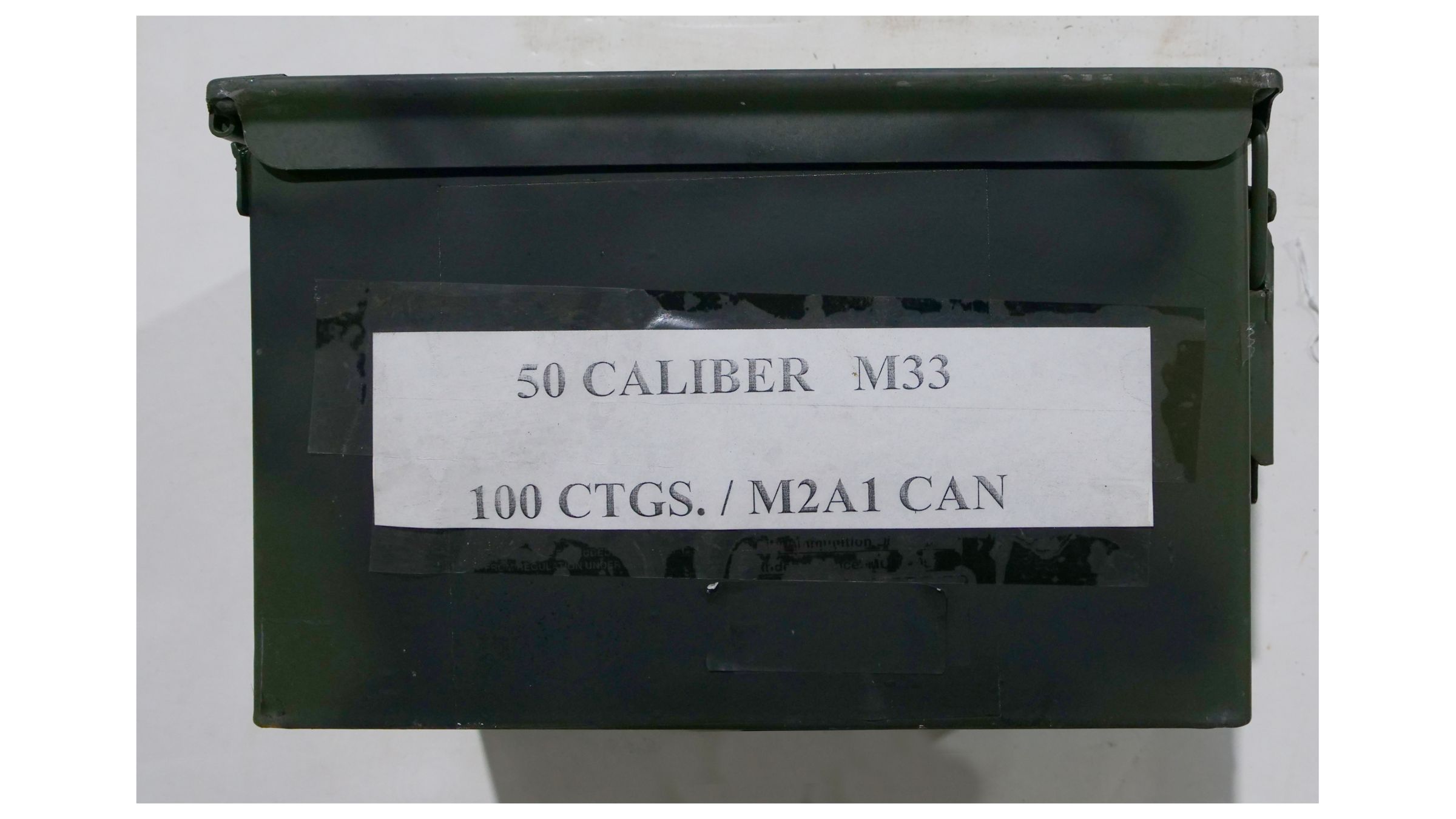 30 Cans of Loose M33 Ball .50 BMG Ammunition | Rock Island Auction