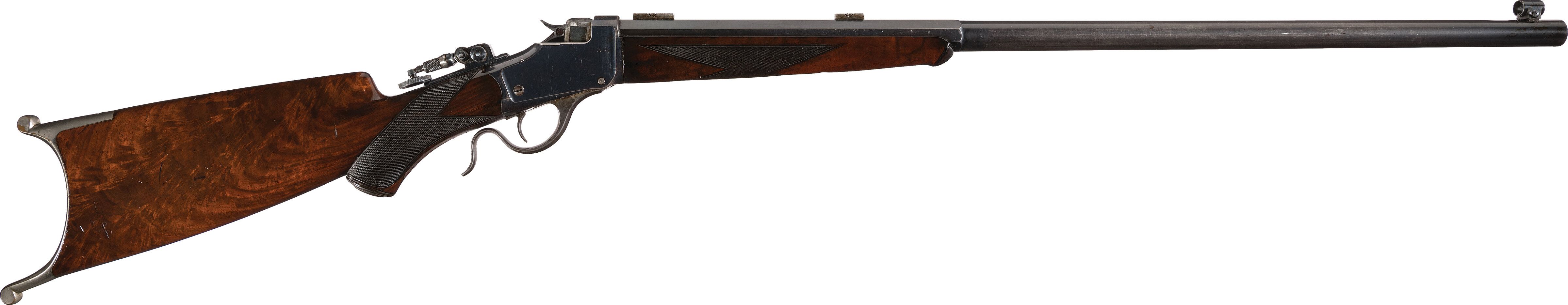 Pope Customized Winchester Model 1885 High Wall Schuetzen Rifle | Rock ...