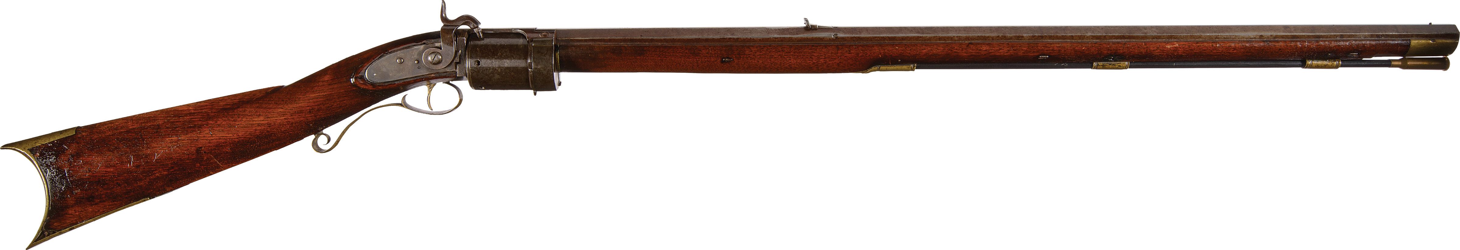 Miller Patent Pill-Lock Revolving Rifle | Rock Island Auction